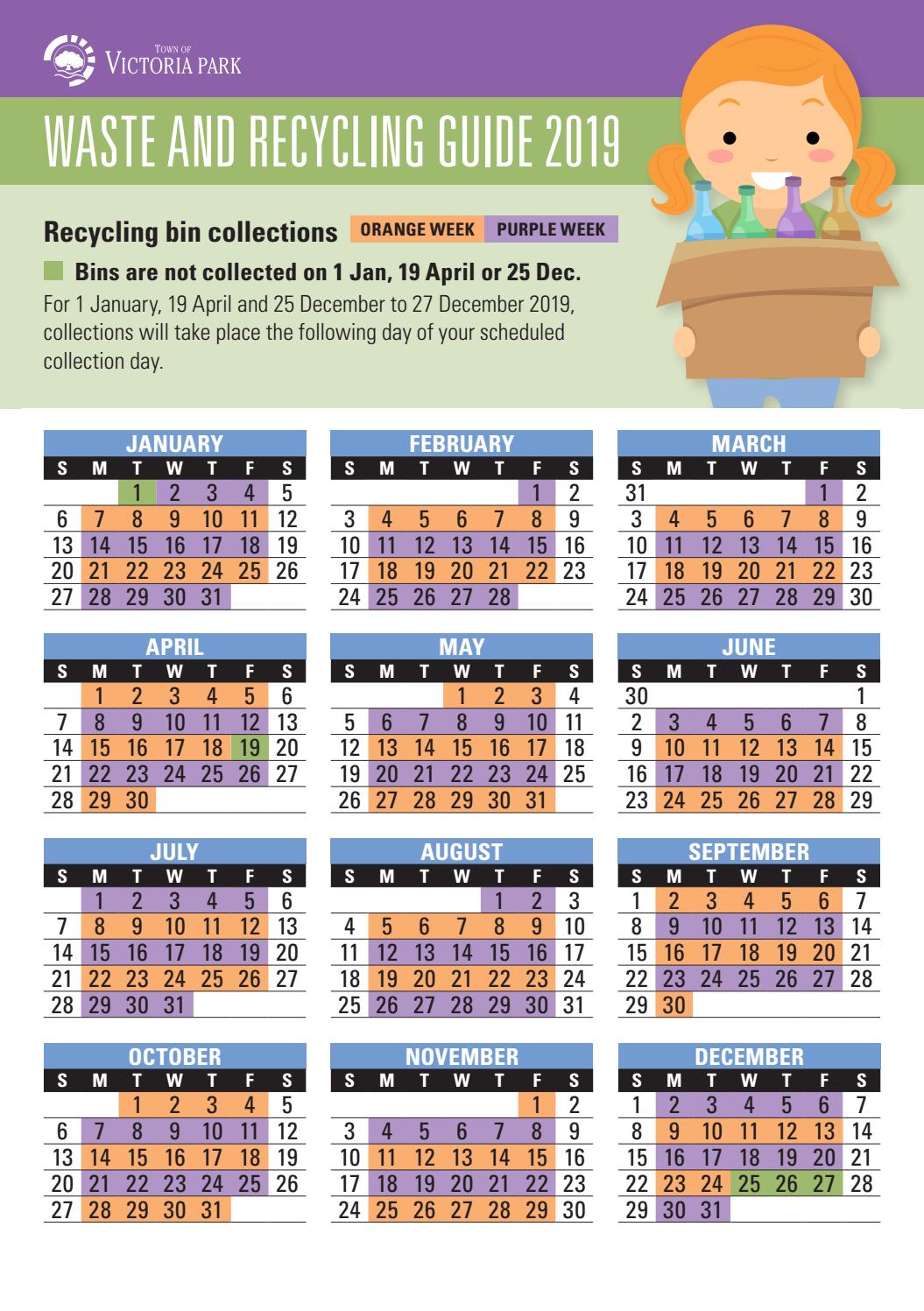 Waste and Recycling Guide 2019 by Town of Victoria Park - Issuu