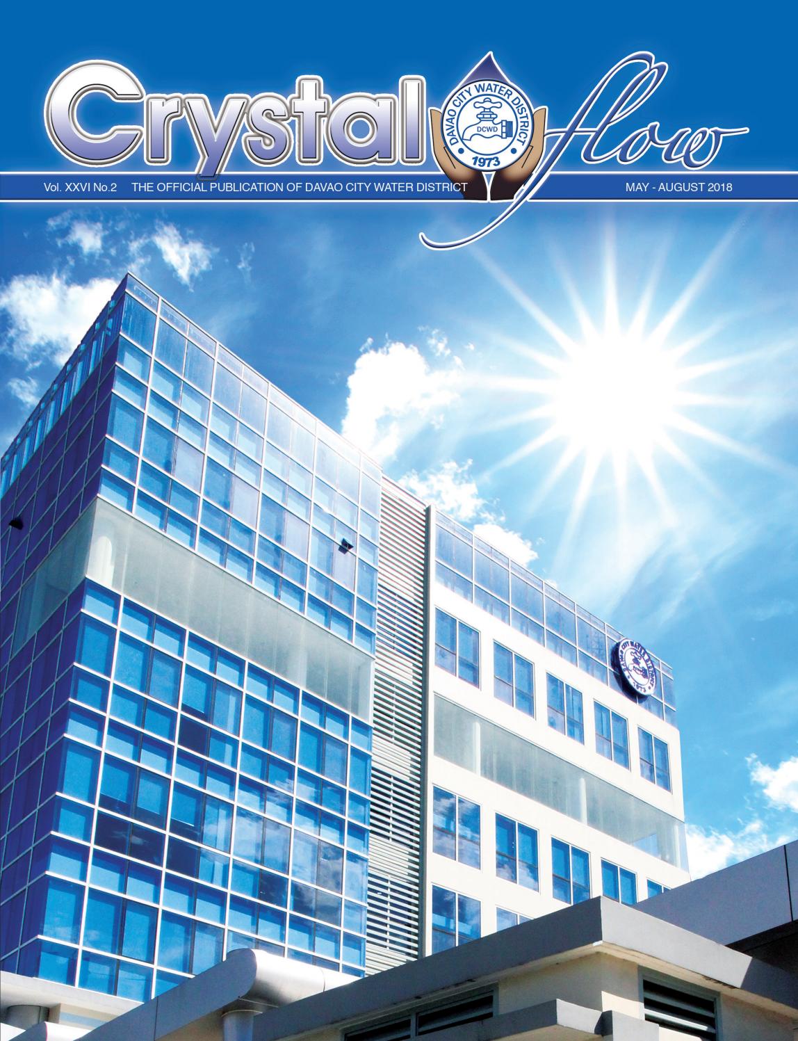 Crystal Flow 2018 May - August by Davao City Water District - Issuu