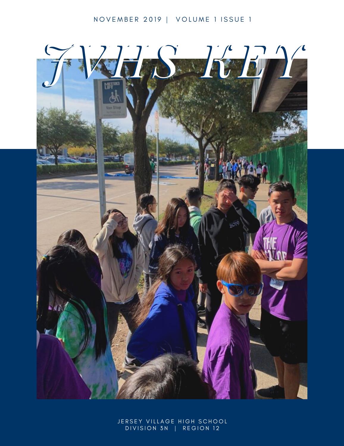 Jersey Village Key Club November 2019 Newsletter by Jersey Village Key ...