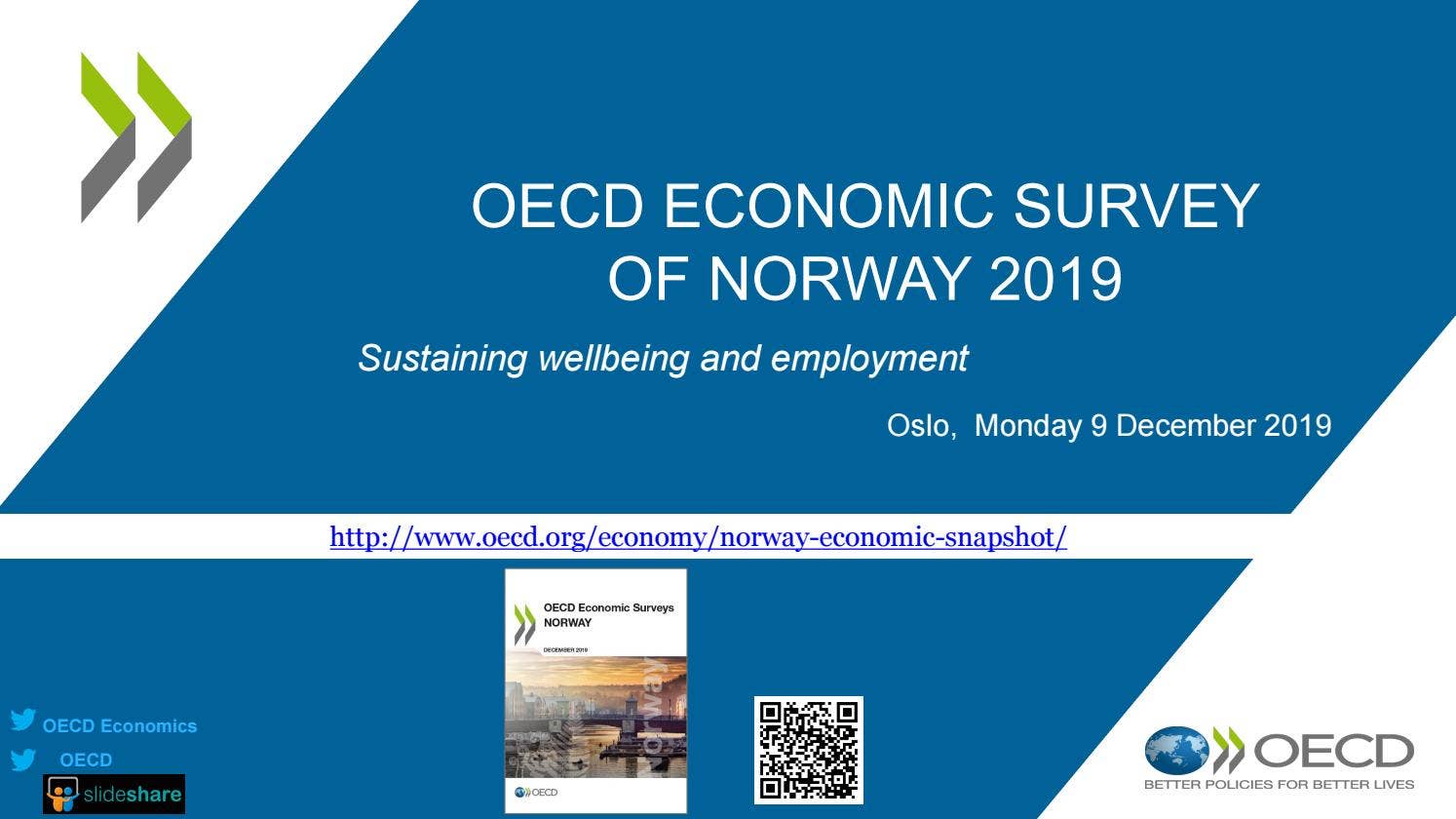 OECD Economic Survey of Norway 2019 Presentation by OECD - Issuu