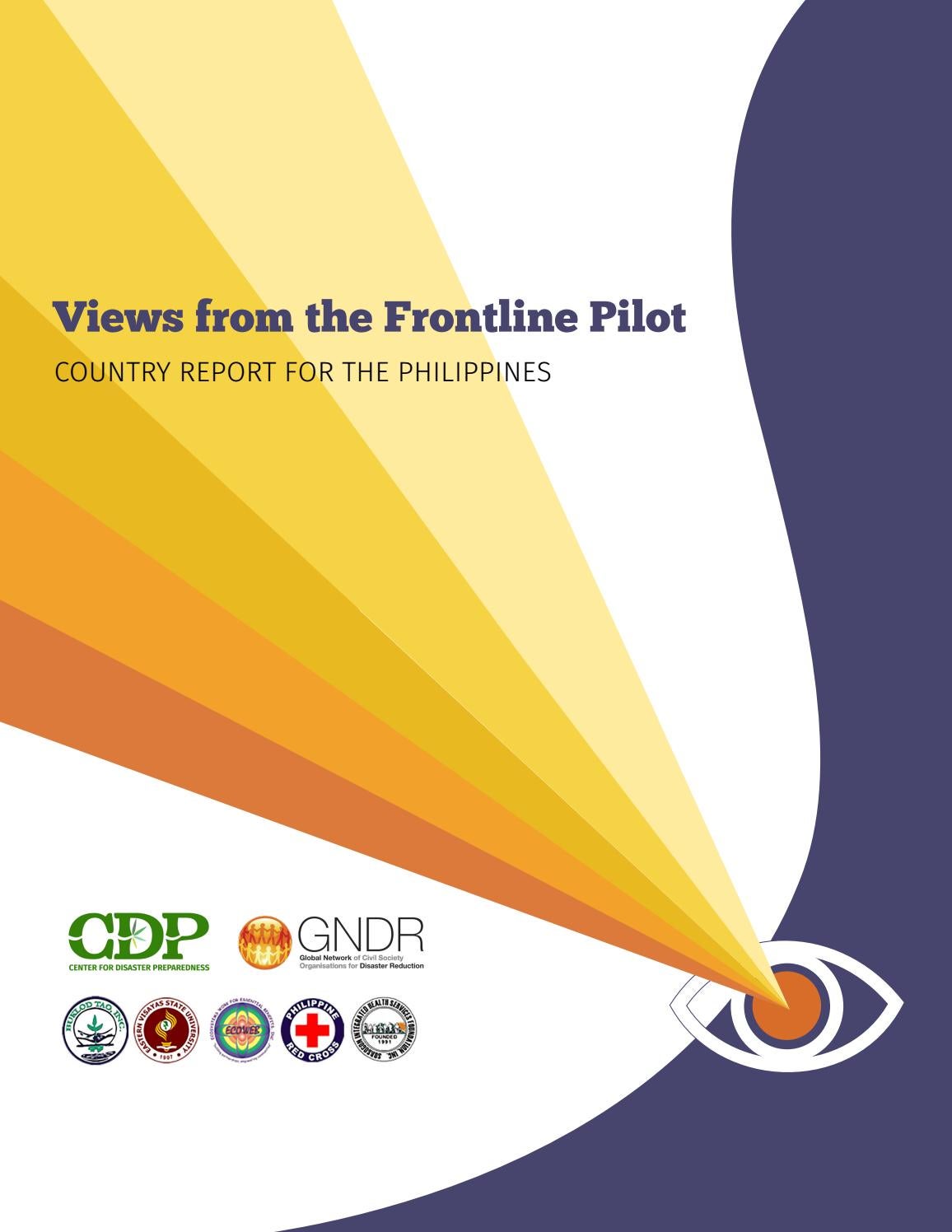 Views from the Frontline Pilot: Country Report for the Philippines by ...