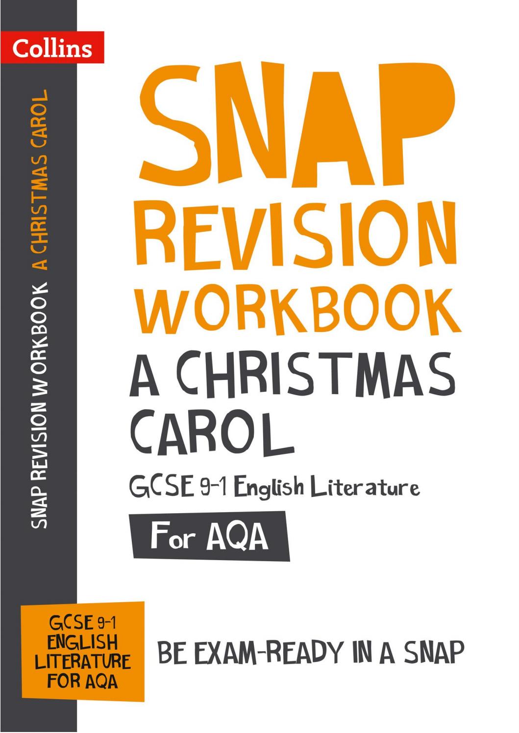 NEW A Christmas Carol: AQA GCSE 9-1 English Literature Text Workbook by ...