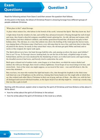 NEW A Christmas Carol: AQA GCSE 9-1 English Literature Text Workbook by ...
