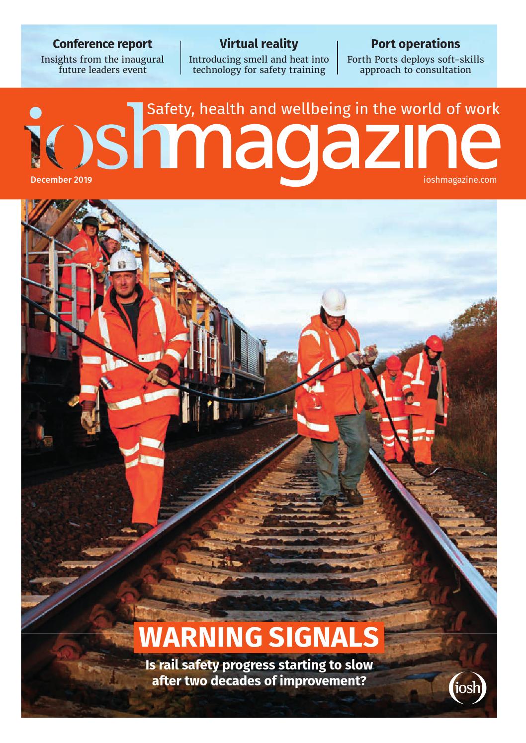 IOSH Magazine - December 2019 by Redactive Media Group - Issuu