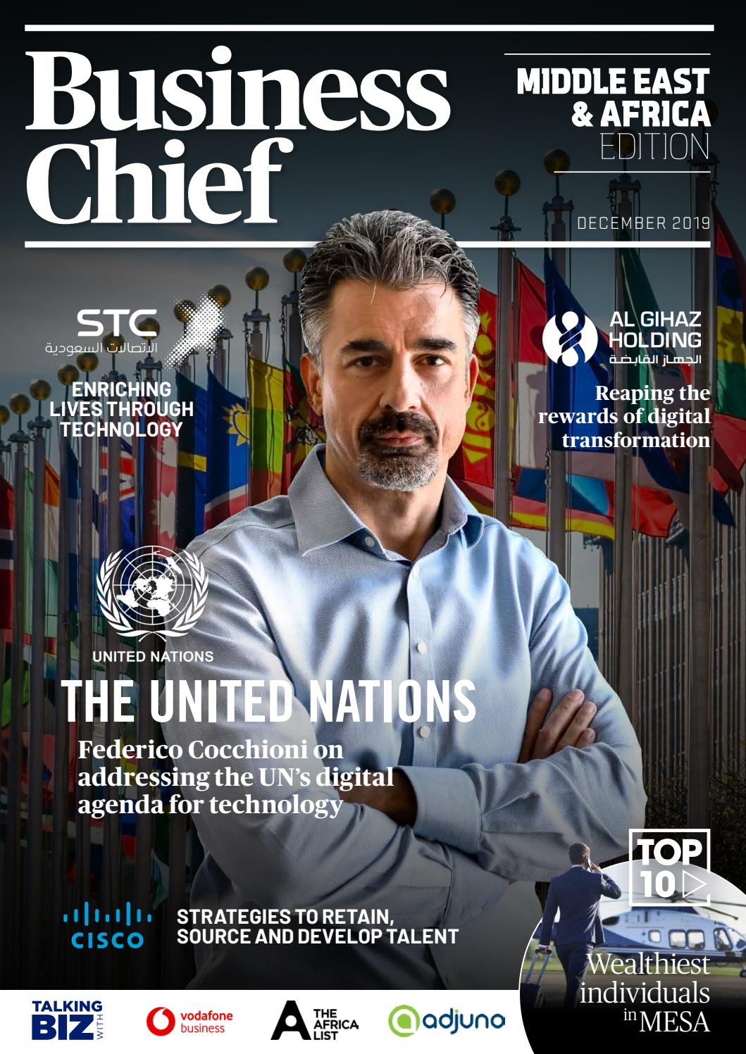 Business Chief MEA Edition – December 2019 by Business Chief Middle ...