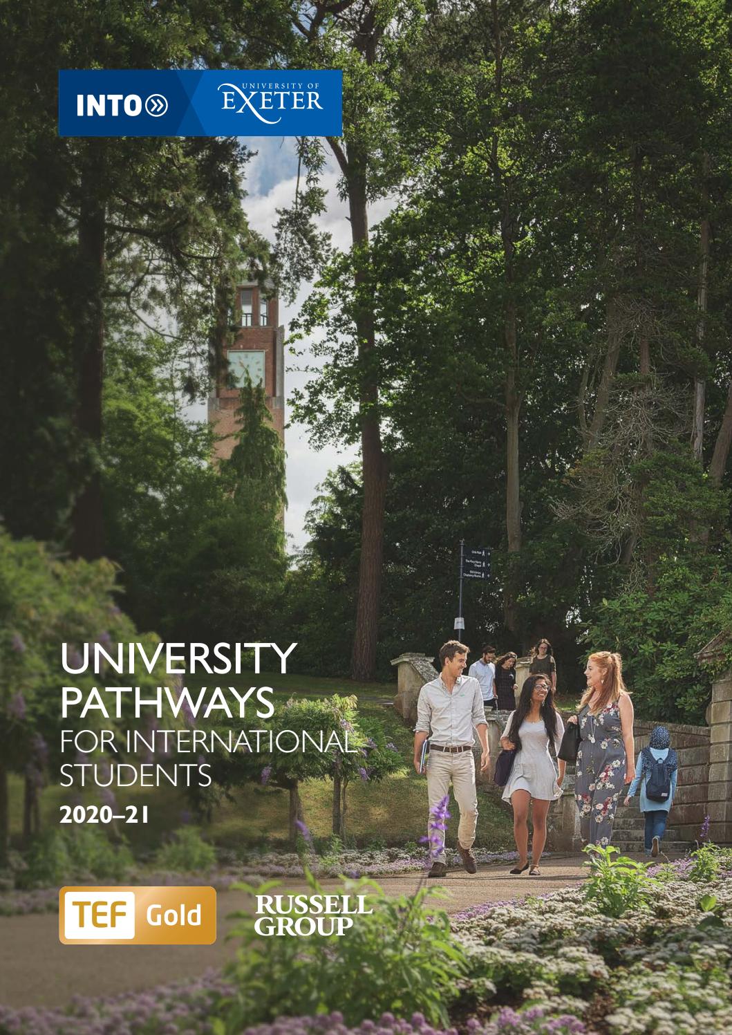 INTO brochure 2020-21 by University of Exeter - Issuu