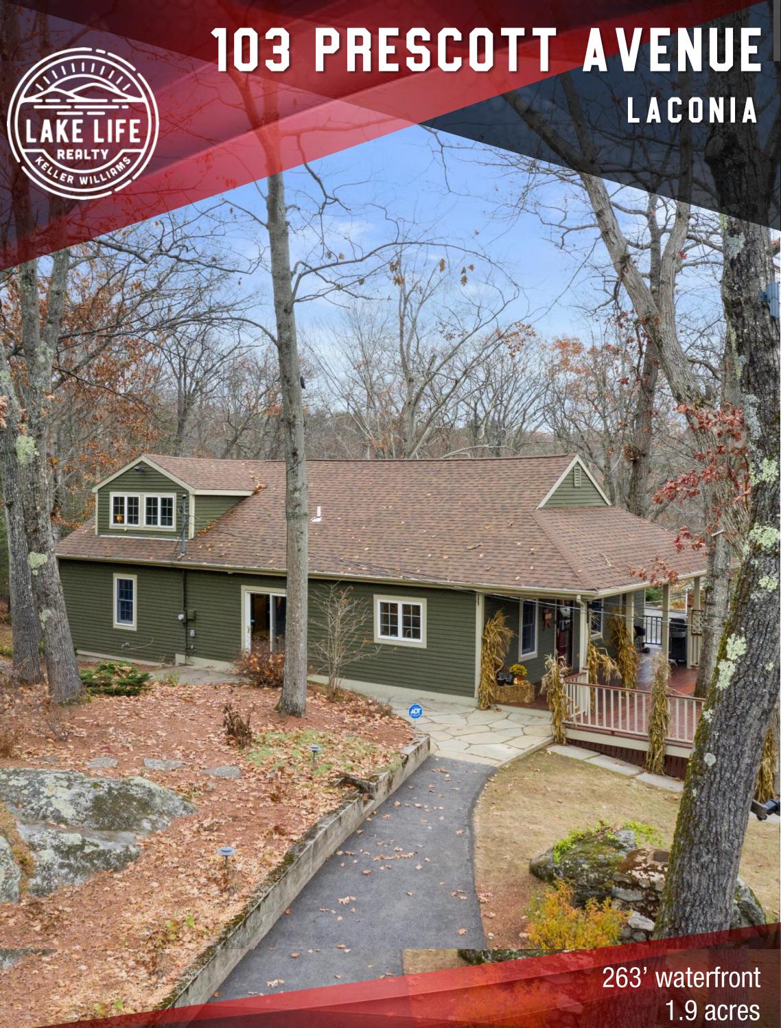 103 Prescott Avenue Laconia by LAKE LIFE REALTY- Brie Stephens - Issuu