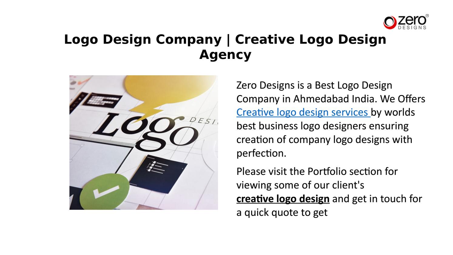 Logo Design Company in India - Creative Logo Design Agency in Ahmedabad ...