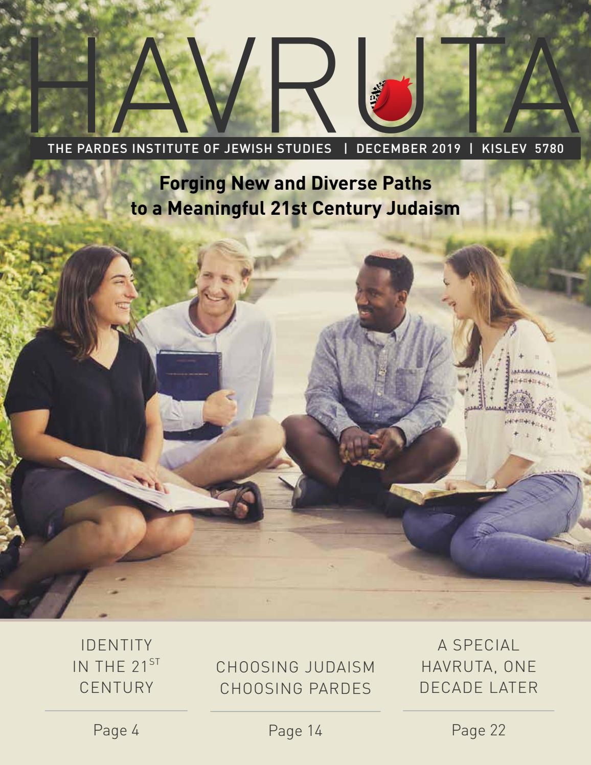 Havruta 2019 by Pardes Institute of Jewish Studies - Issuu