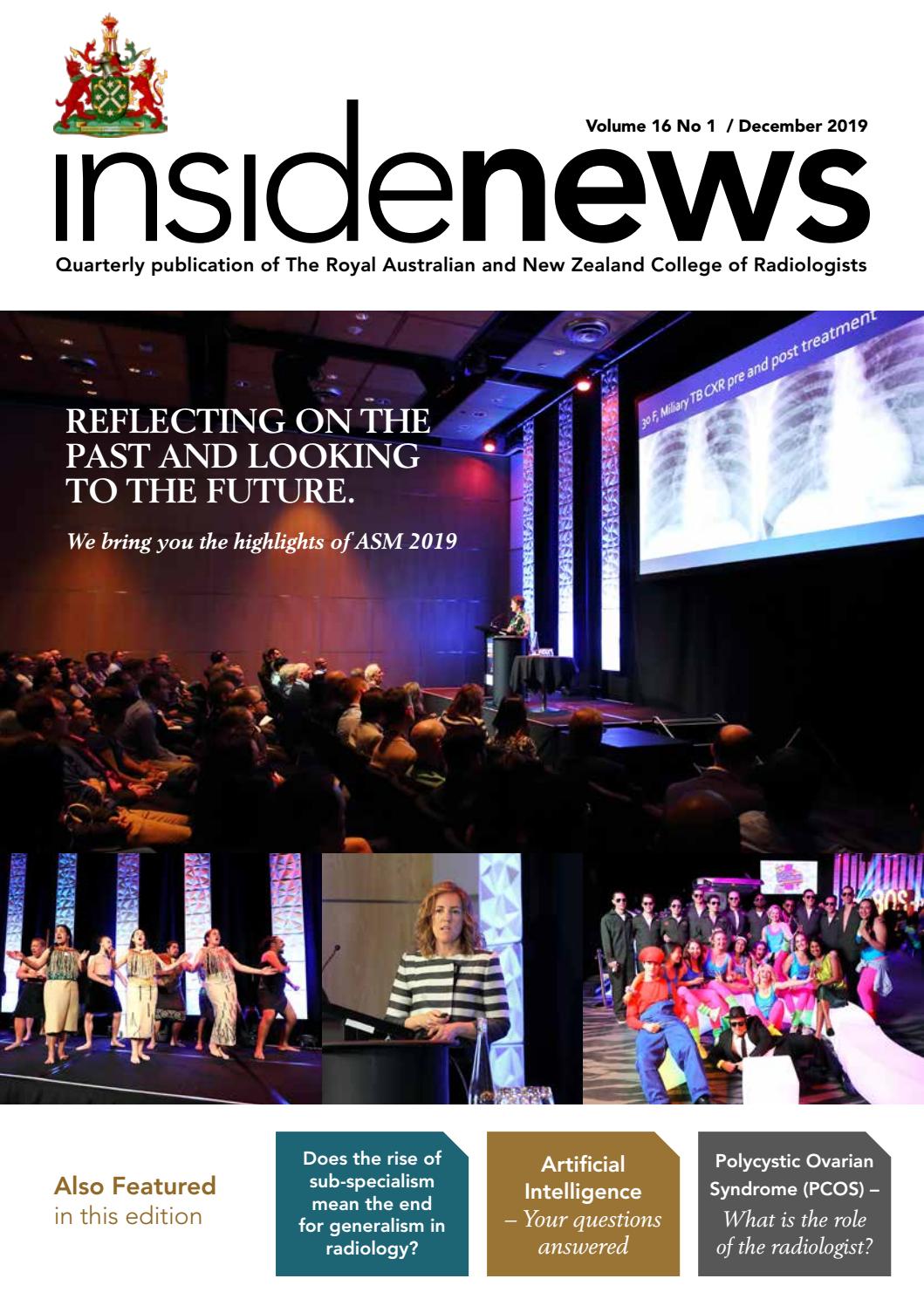 Inside News December 2019 by RANZCR - Issuu