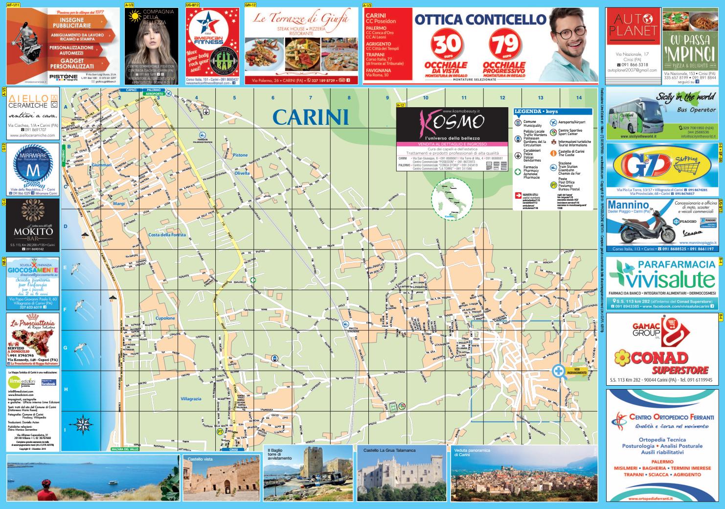 Carini Mappa turistica 2019 by Lime Edizioni Milano - Issuu