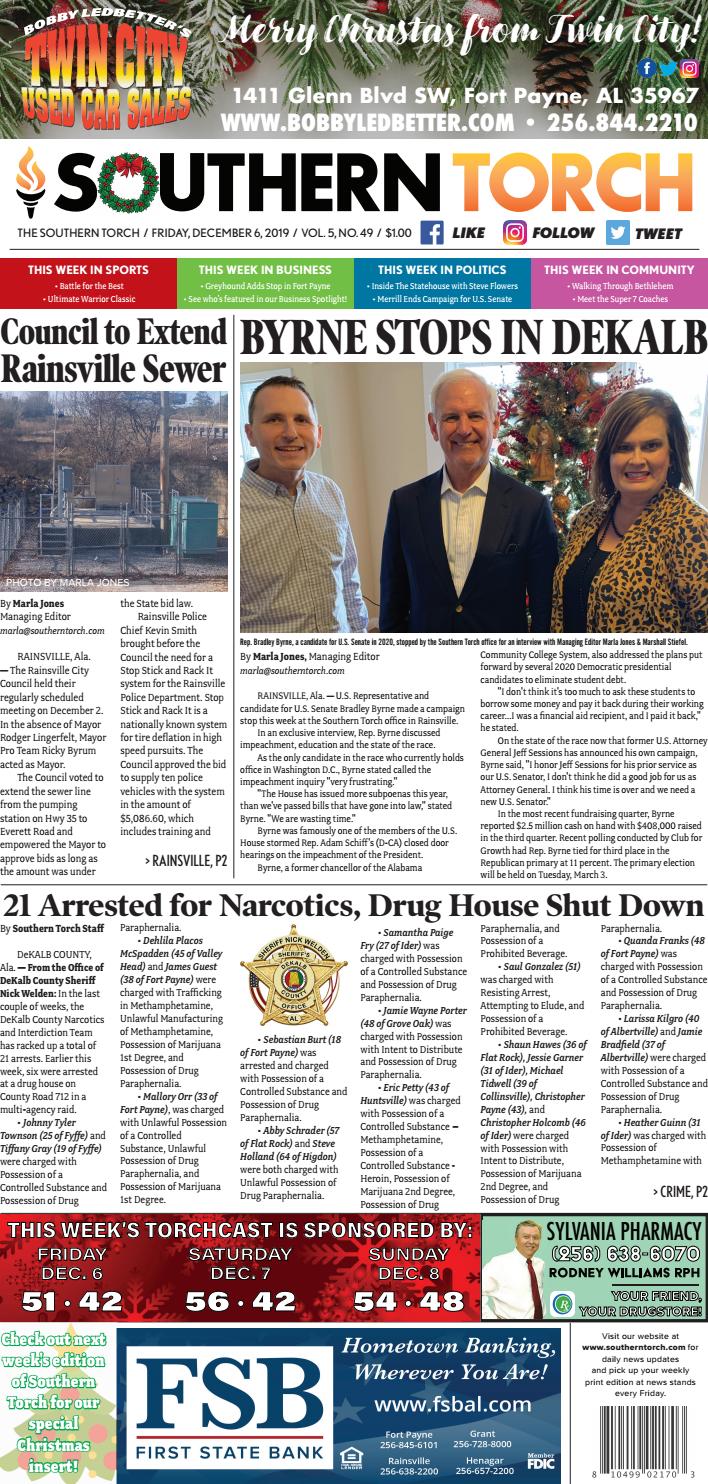 The Southern Torch — Vol. 5, Issue 49 by Southern Torch - Issuu