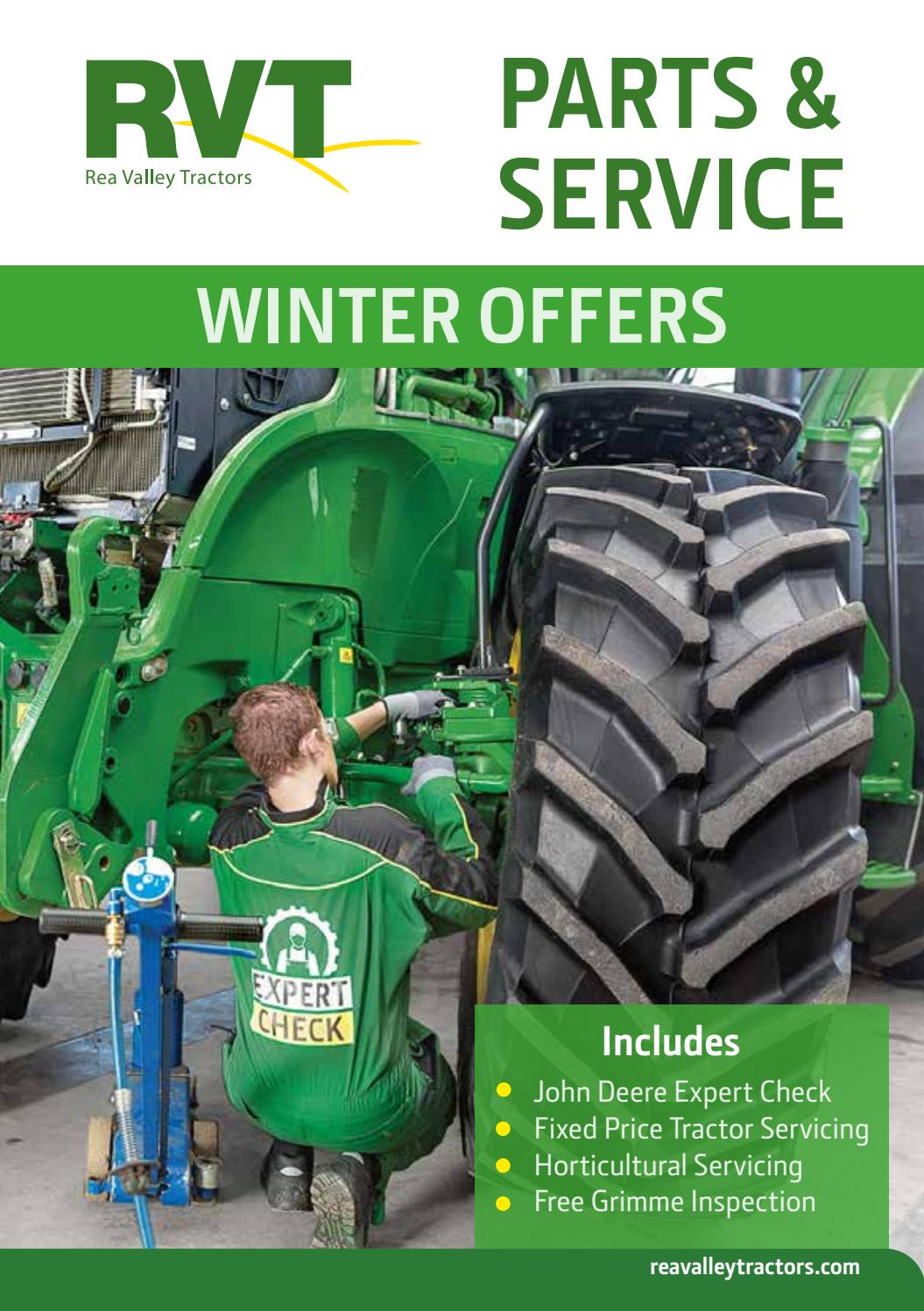 RVT Parts & Servicing WINTER OFFERS by reavalleytractors - Issuu