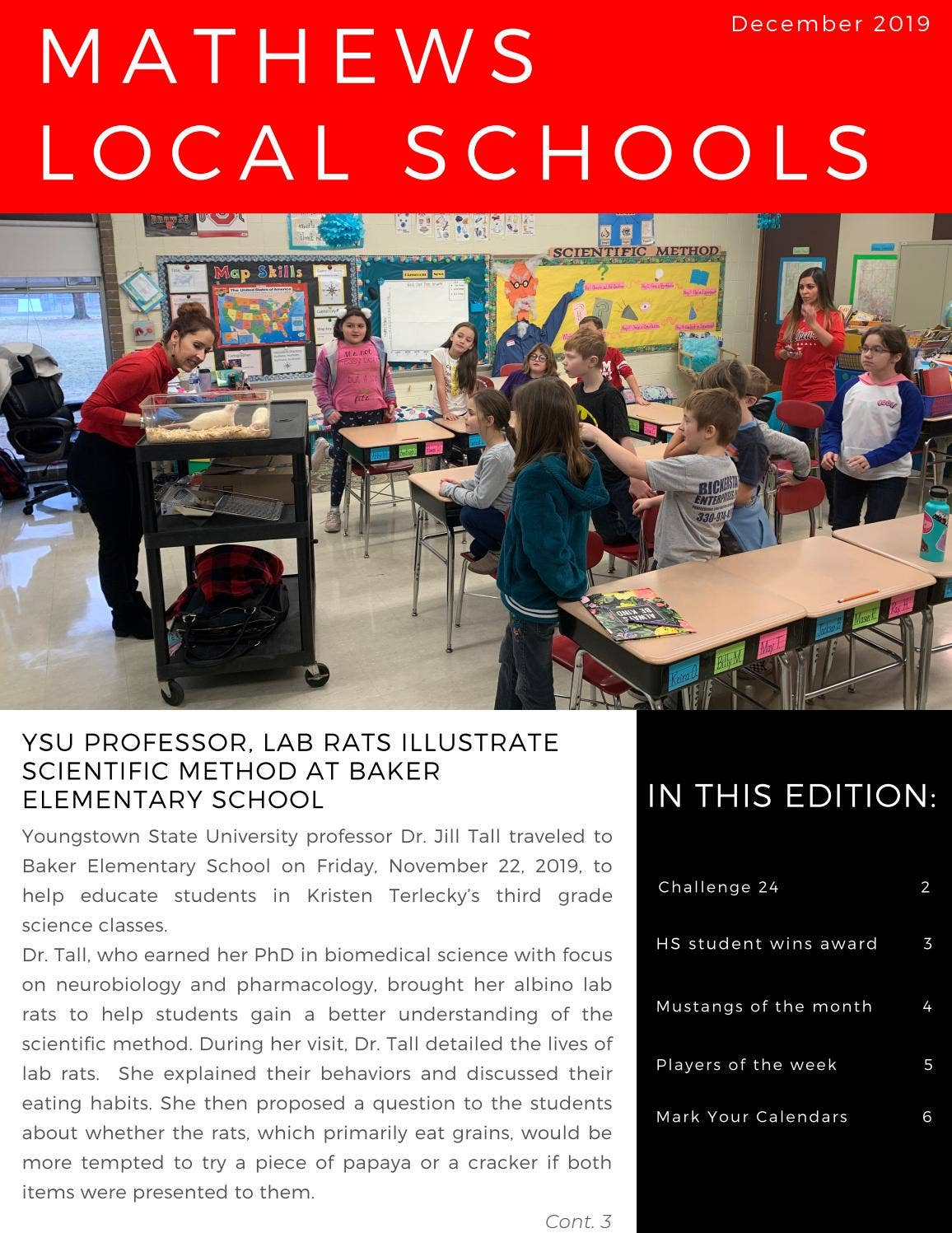 Mathews Local Schools | December 2019 by TrumbullESC - Issuu