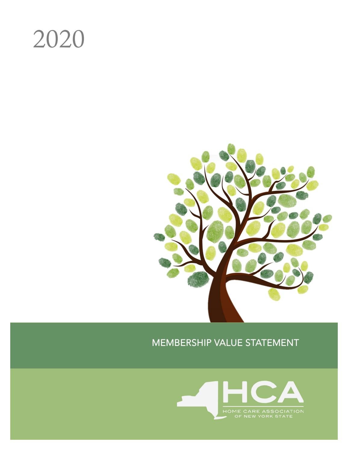 HCA Member Value 2020: Your Dues – At Work – For You by Home Care ...