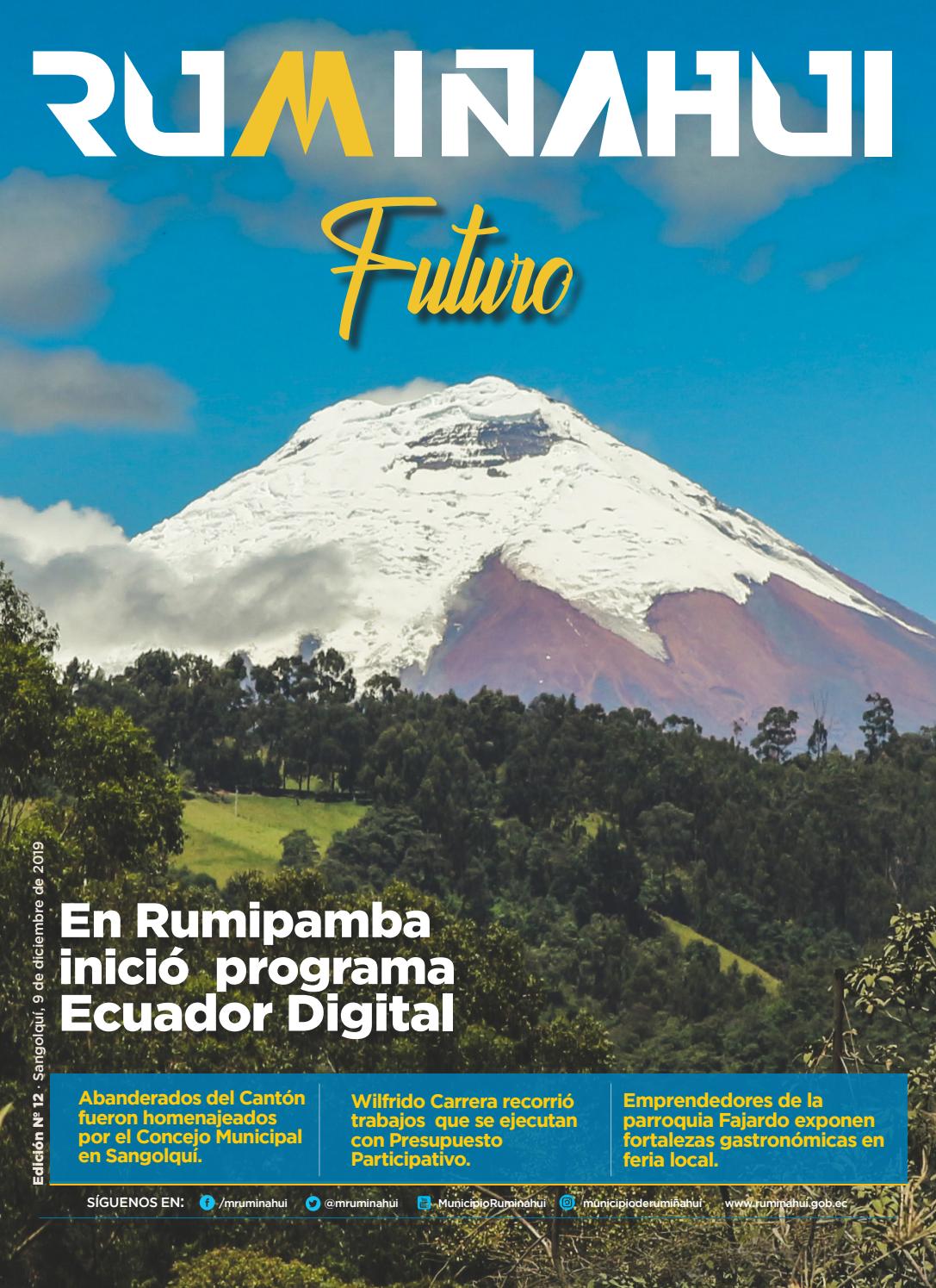 Rumiñahui Futuro 12 by imruminahui - Issuu