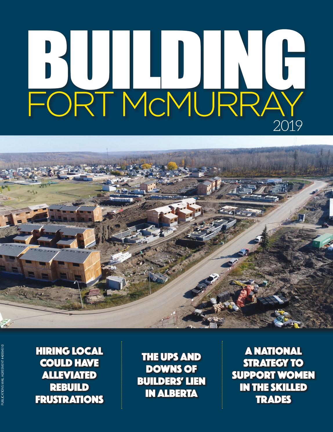 Building Fort McMurray magazine 2019 by DEL Communications Inc. - Issuu