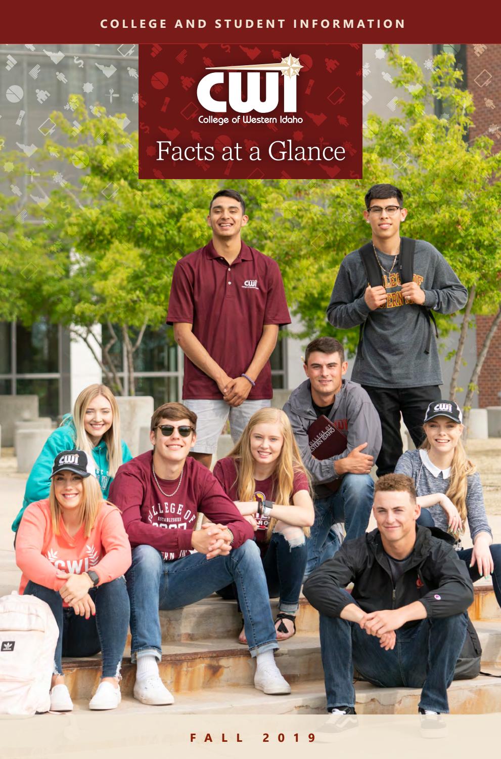 CWI Facts at a Glance - Fall 2019 by College of Western Idaho - Issuu