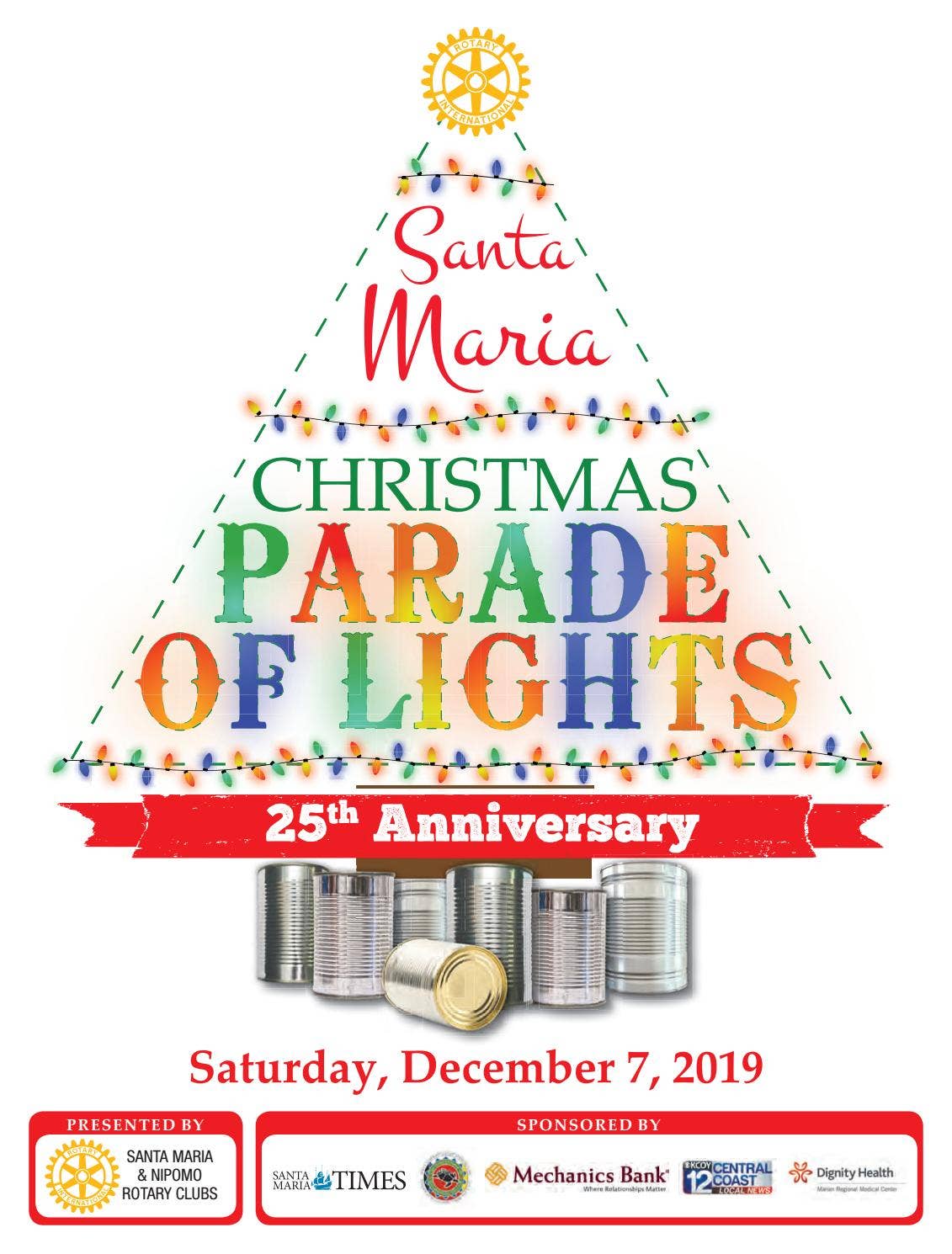 Santa Maria Christmas Parade of Lights 25th Anniversary by Santa Maria ...