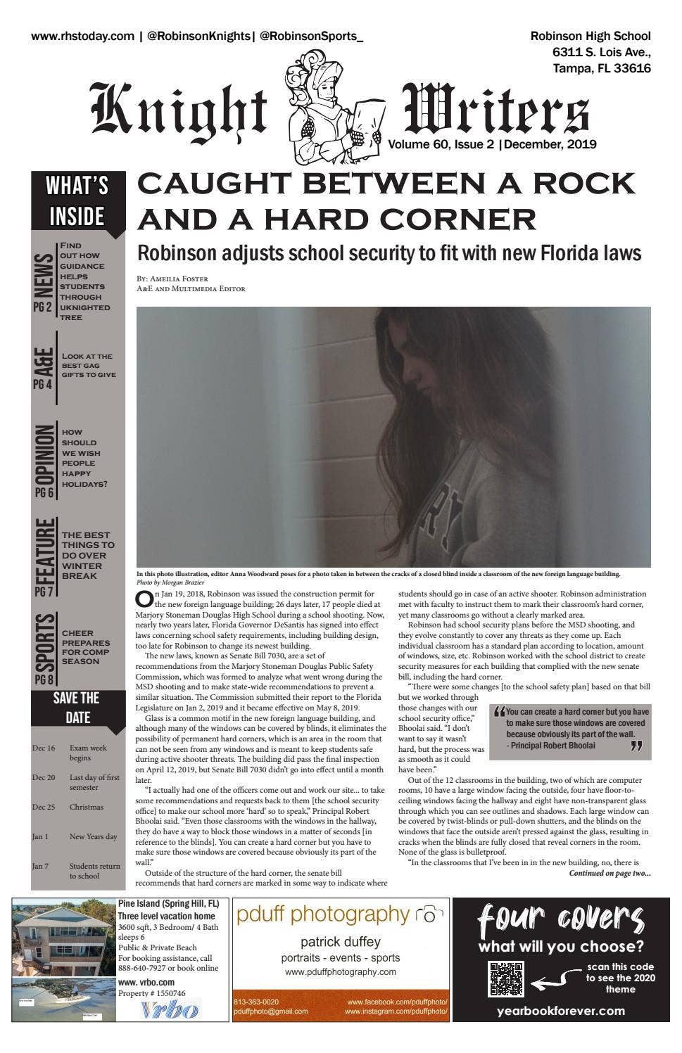 Knight Writers Vol. 60 Issue 2 | Dec. 2019 by Knight Writers - Issuu