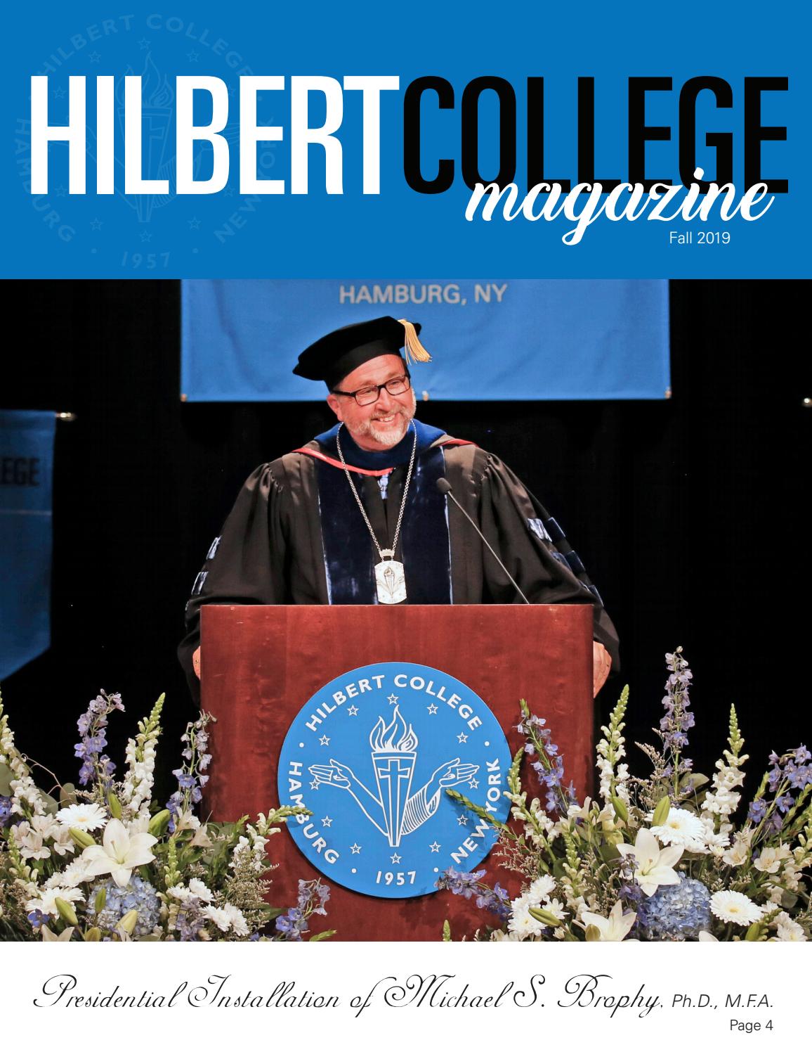 Hilbert College Magazine - Fall 2019 by Hilbert College - Issuu