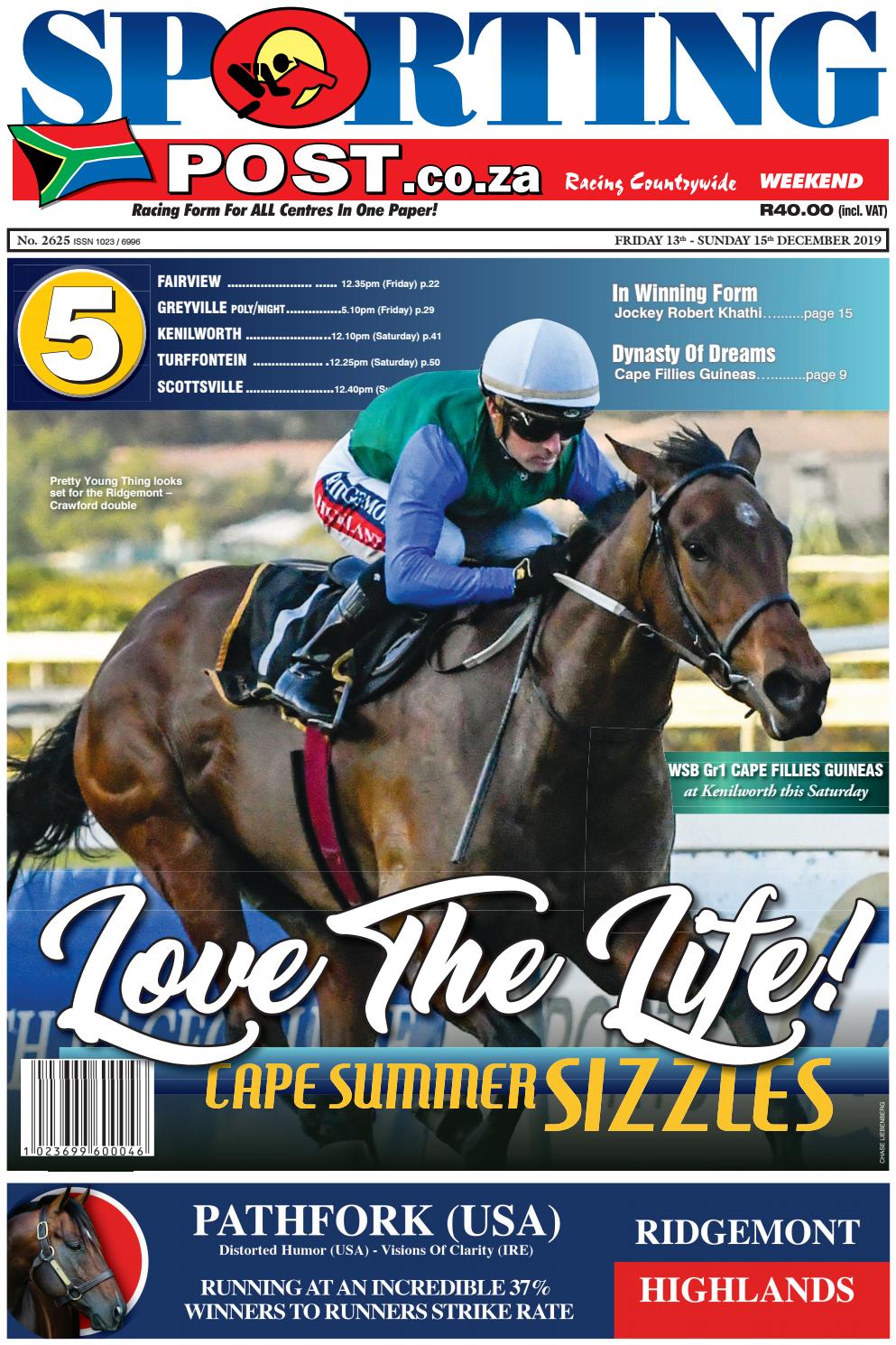 13-15 Dec #2625 Sporting Post by Sporting Post - Issuu