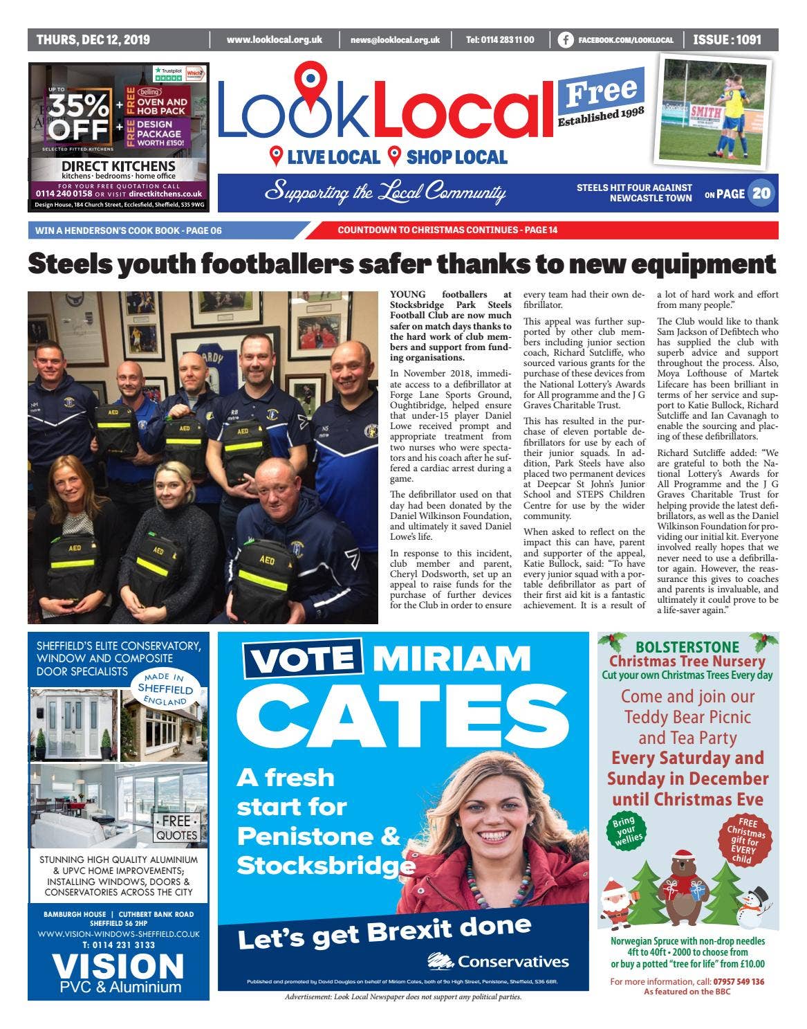 Issue 1091 Thursday 12 December 2019 by Look Local Newspaper - Issuu