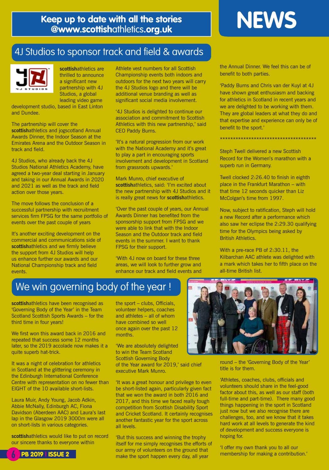 PB Magazine - Issue 3, 2019 by scottishathletics - Issuu