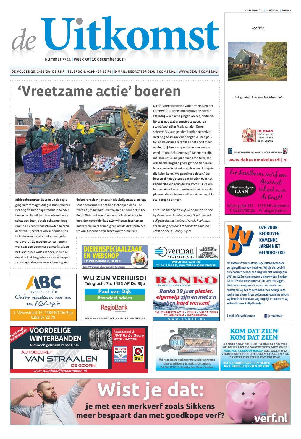 De Uitkomst, week 50 2019 by Uitgeverij De Uitkomst - Issuu