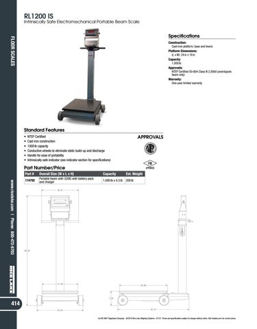 rice lake - Floor Scales by MetroMatemáticas - Issuu