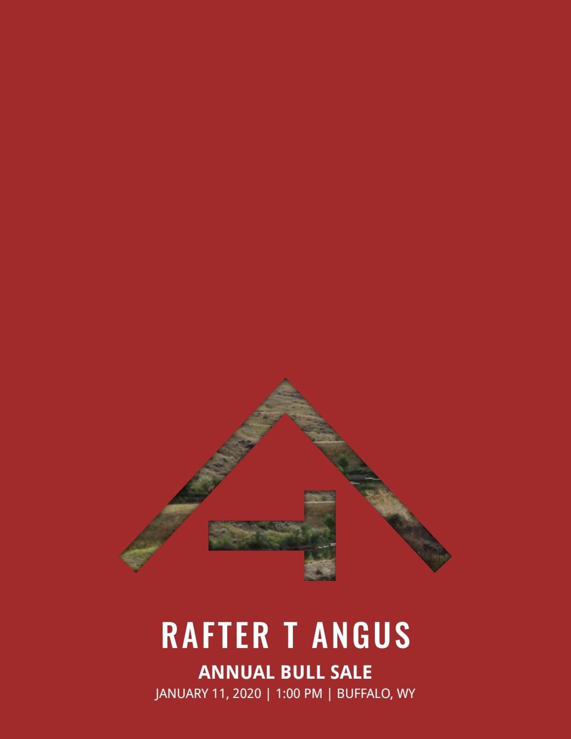 Rafter T Angus Bull Sale by Generation 6 Marketing - Issuu