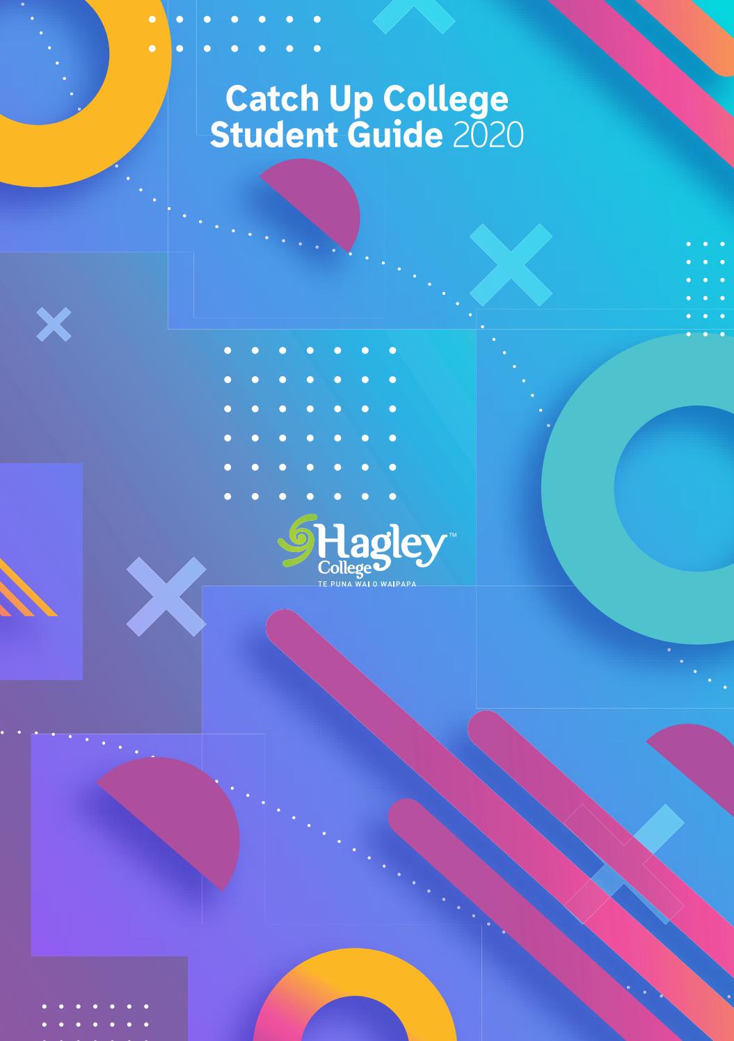 Hagley College Catch Up College Student Guide 2020 by Hagley College ...