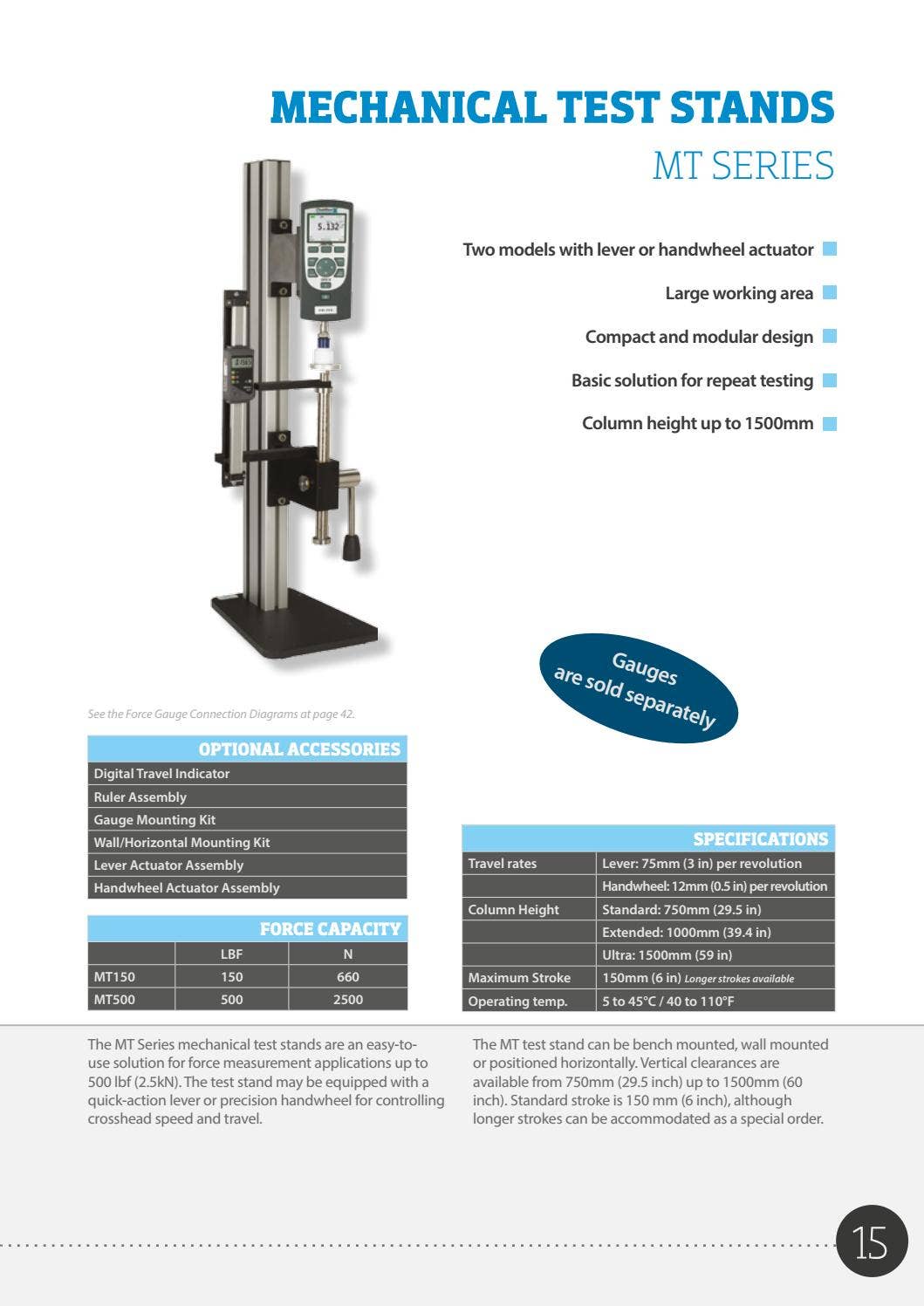 chatillon - Mechanical Test Stands by MetroMatemáticas - Issuu