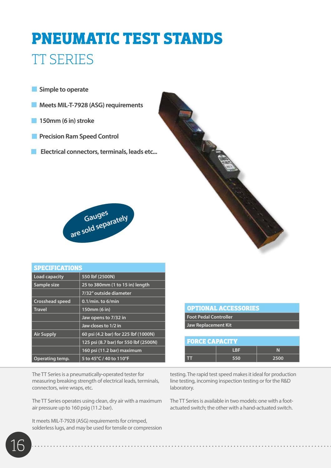 chatillon - Pneumatic Test Stands by MetroMatemáticas - Issuu