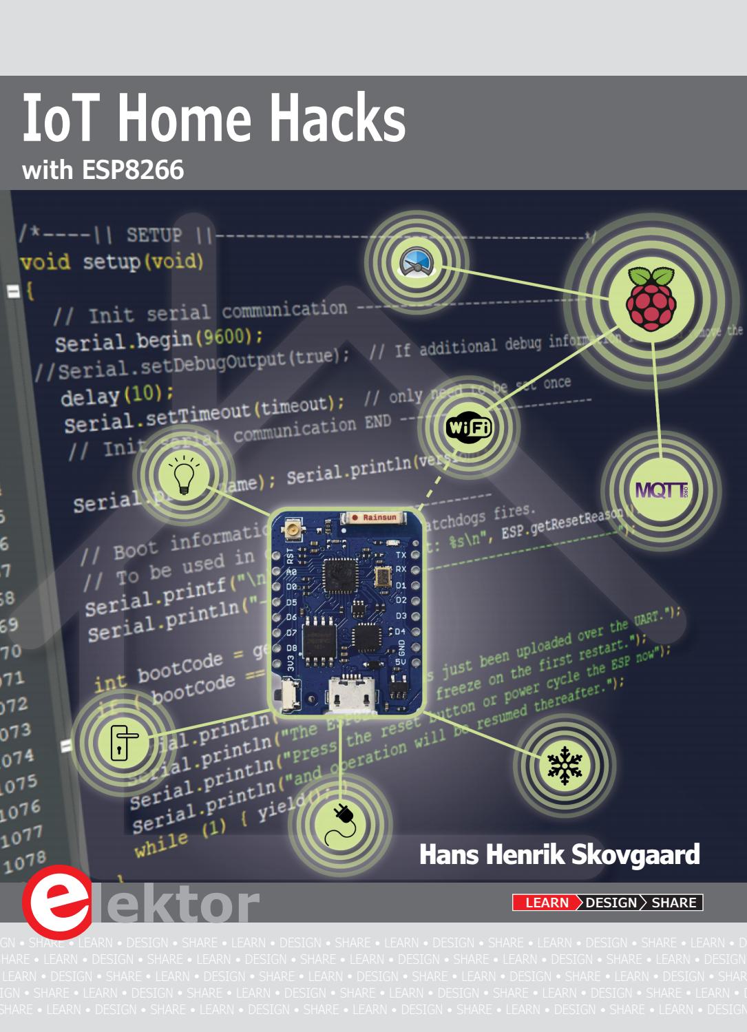 IoT Home Hacks with ESP8266 (Extract) by Elektor - Issuu