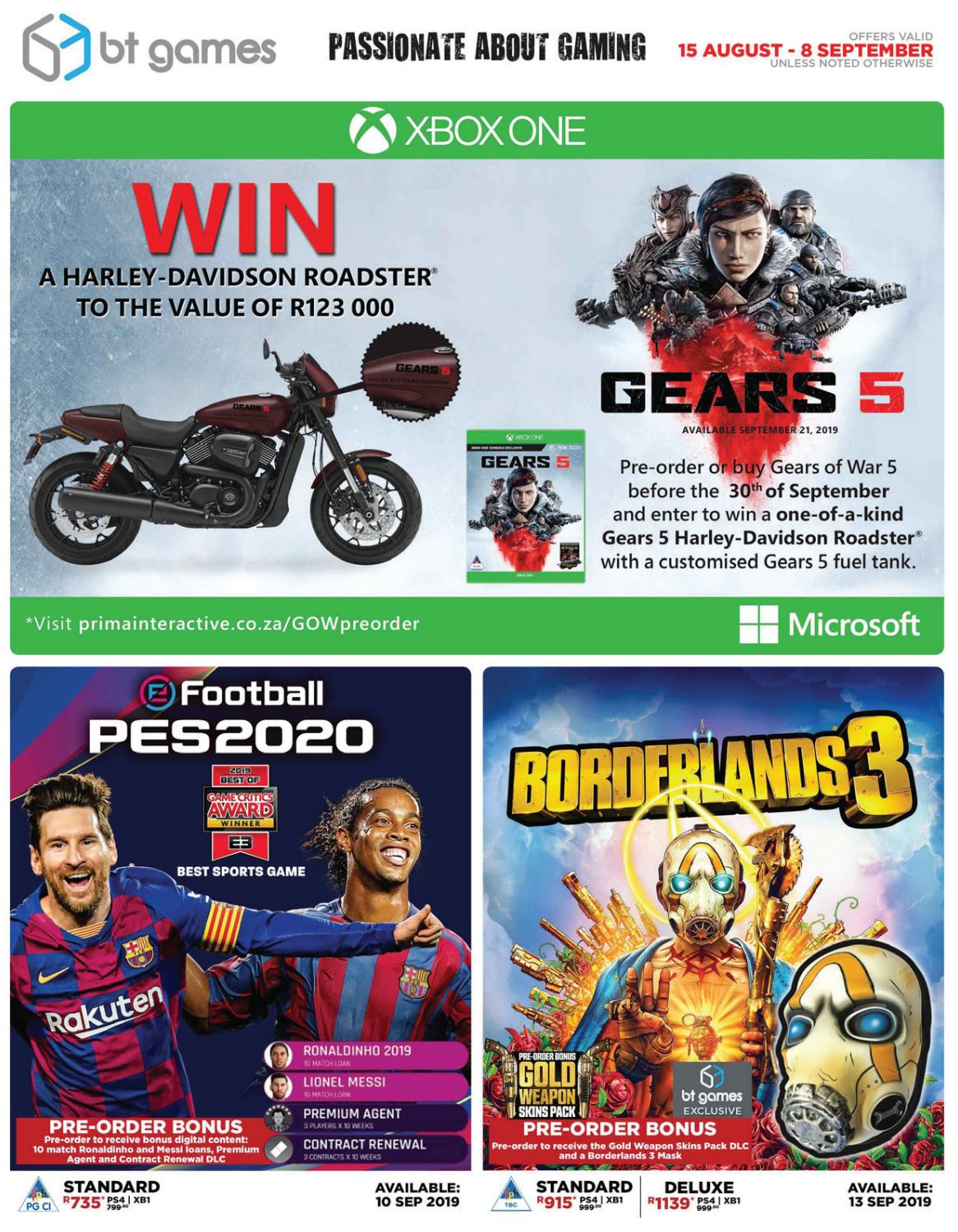 BT Games In Store Pamphlet August 2019 by BT Games - Issuu