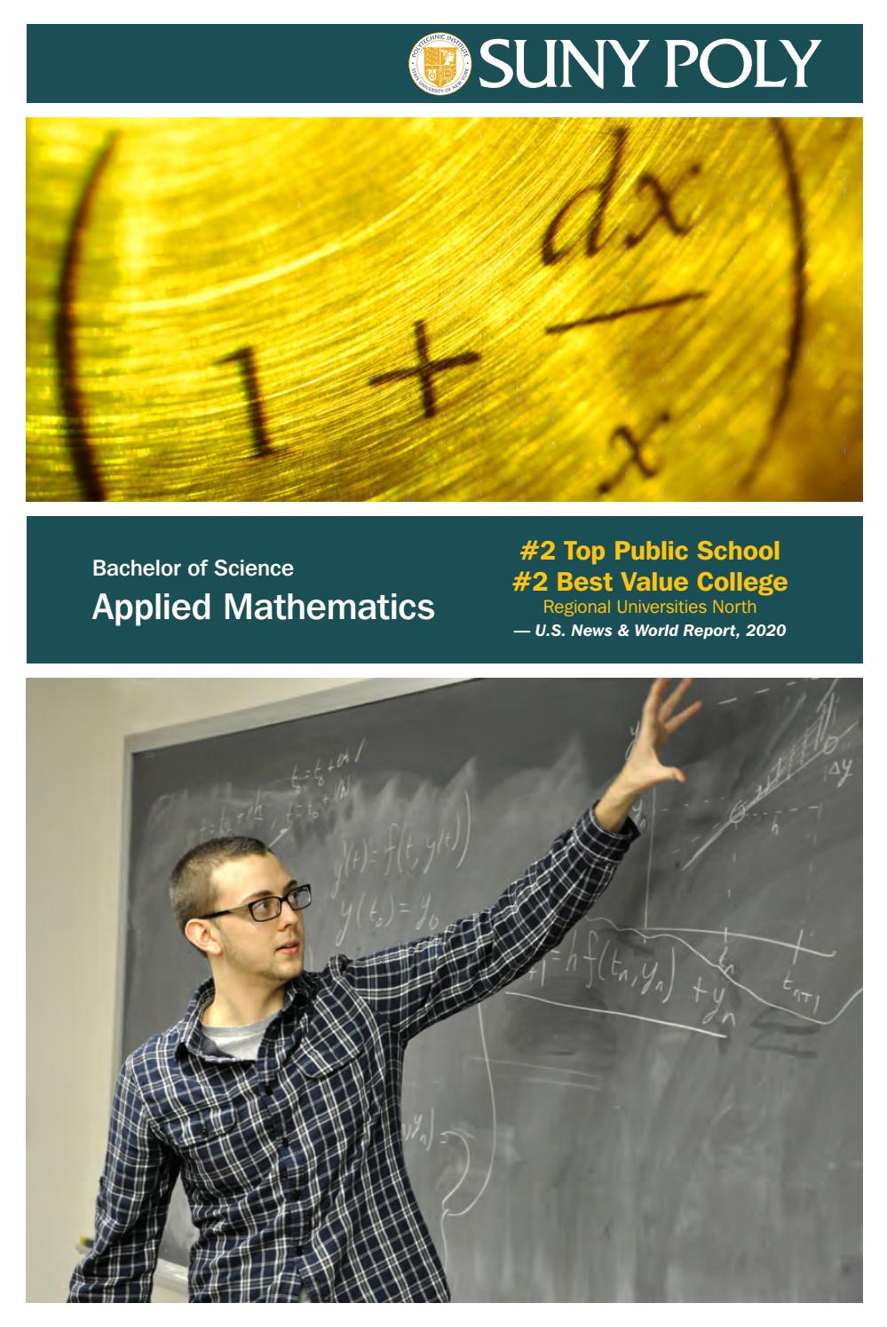 BS Applied Math by SUNY Polytechnic Institute - Issuu