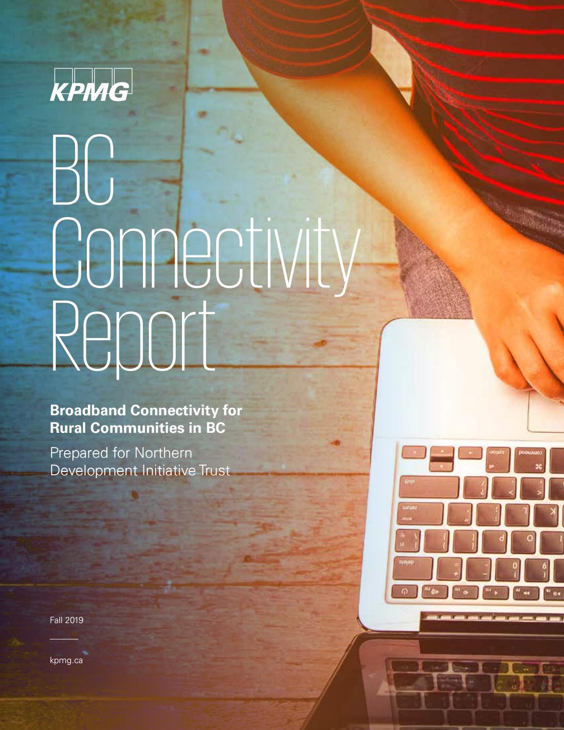 BC Connectivity Report: Broadband Connectivity for Rural Communities in ...