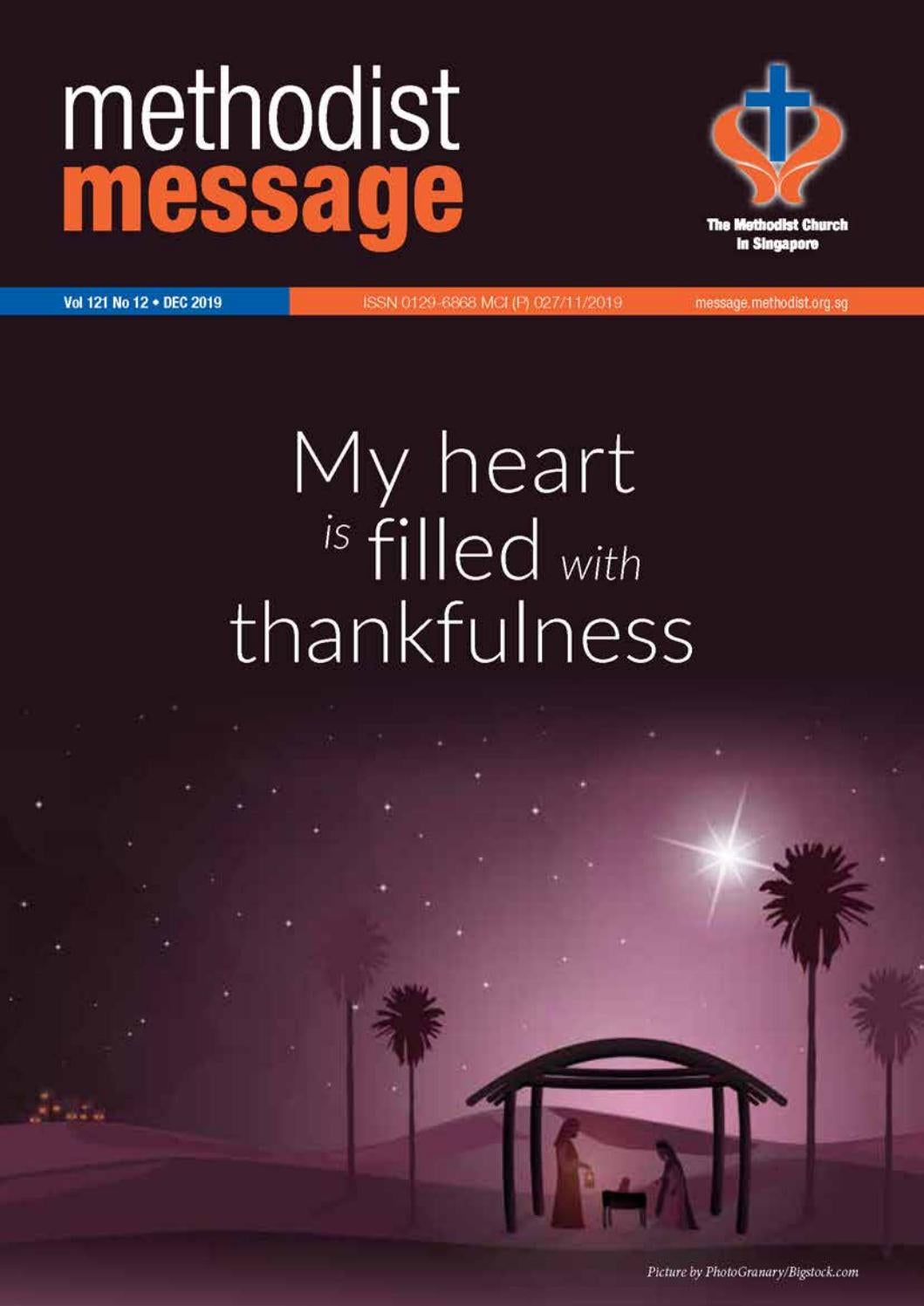 Methodist Message: December 2019 by Methodist Message - Issuu