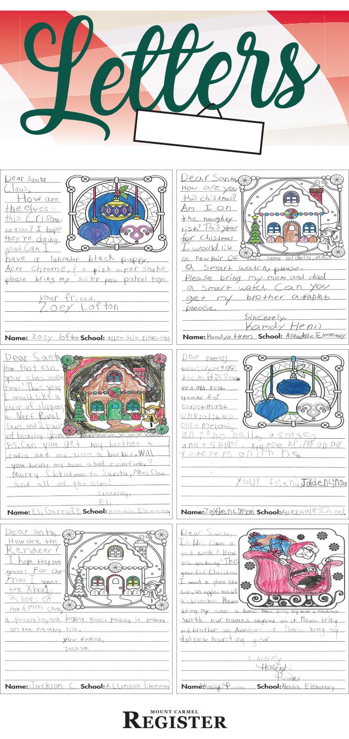 MCR Letters to Santa 2019 by Princeton Daily Clarion, The Hometown ...