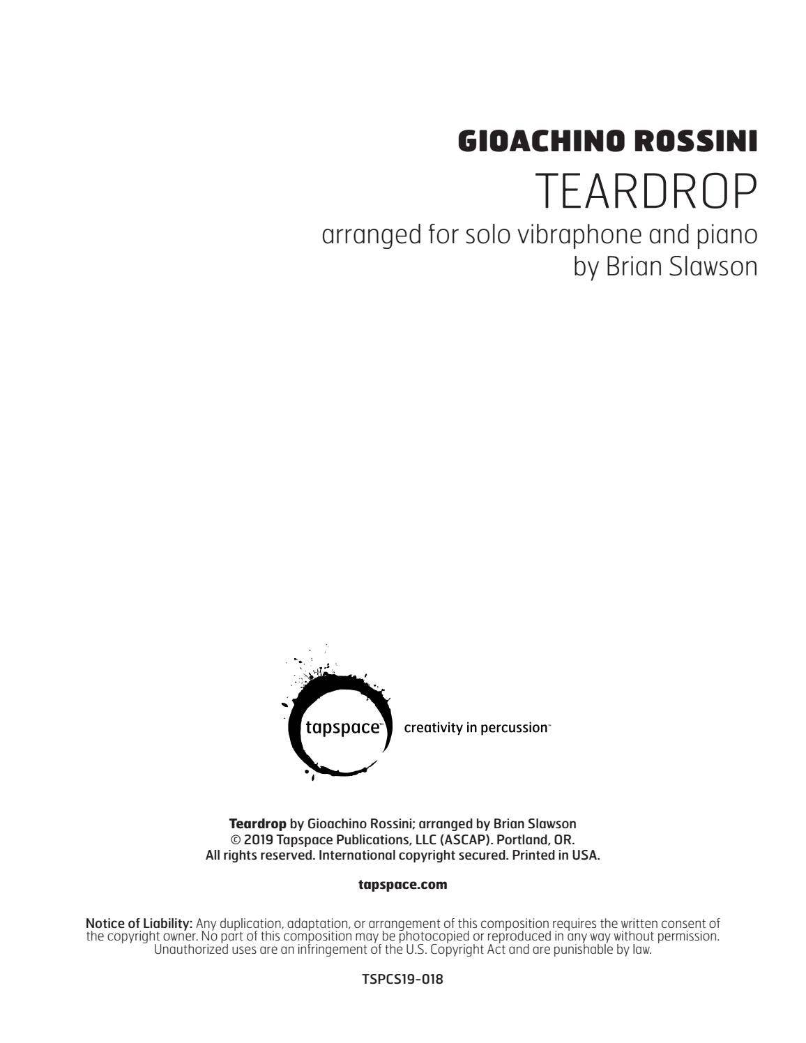 Teardrop-SAMPLE by Tapspace - Issuu