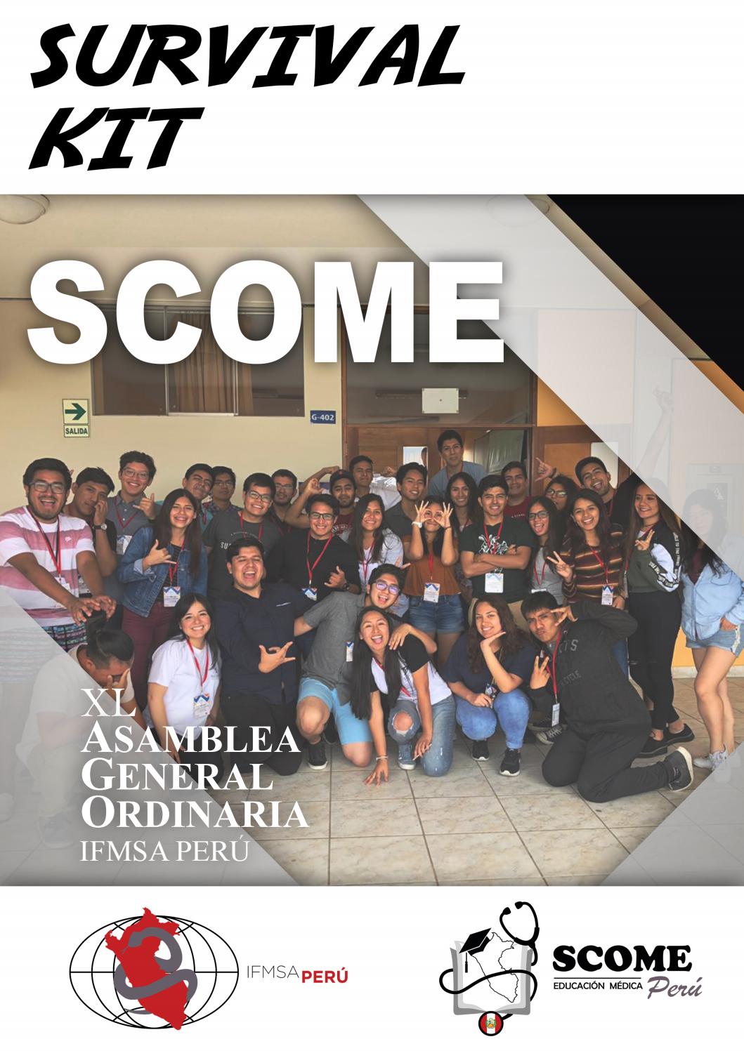 SK SCOME - XL AGO IFMSA PERÚ by IFMSA-PERU - Issuu
