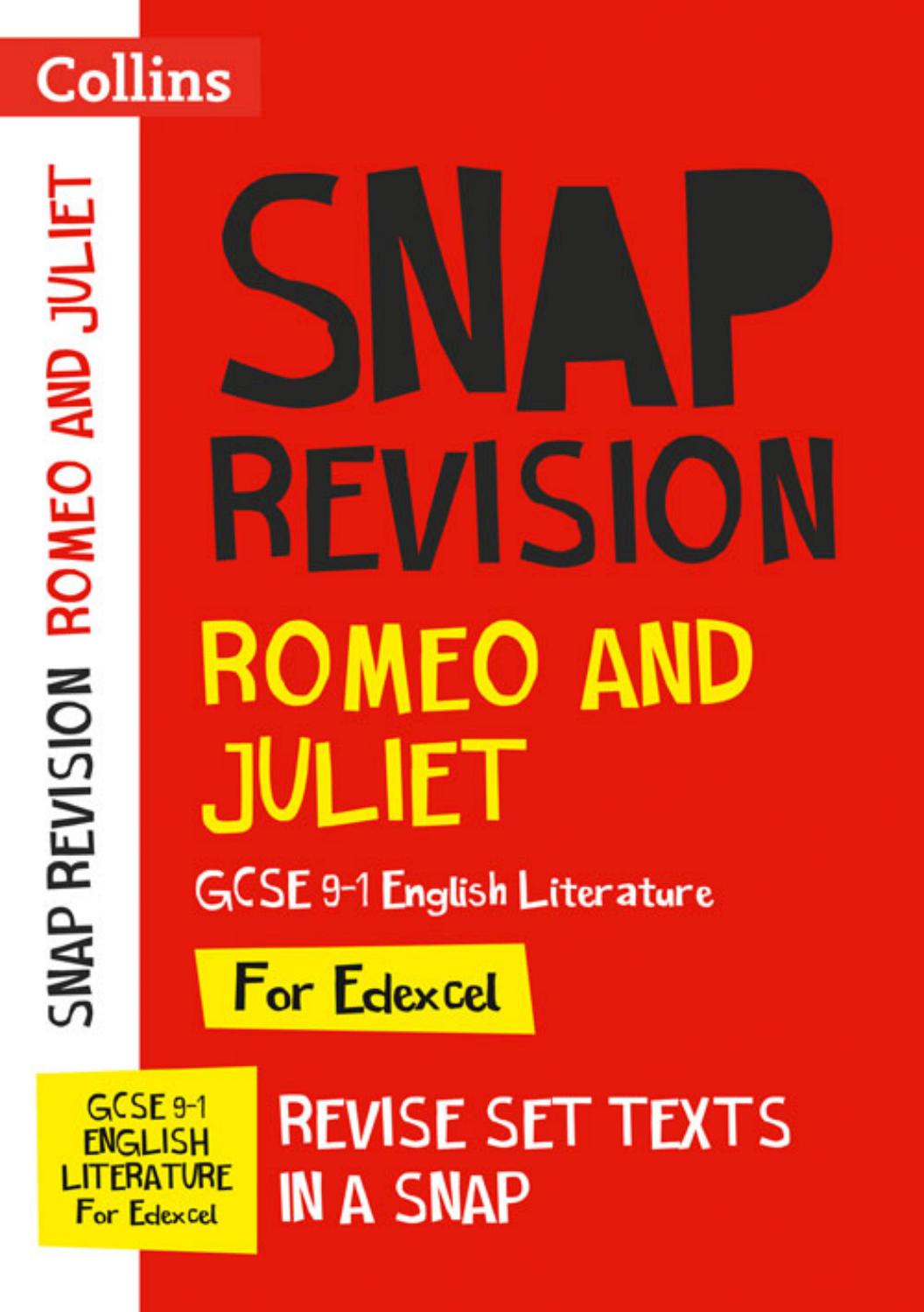 Romeo and Juliet Edexcel GCSE 9-1 English Literature Text Guide by ...