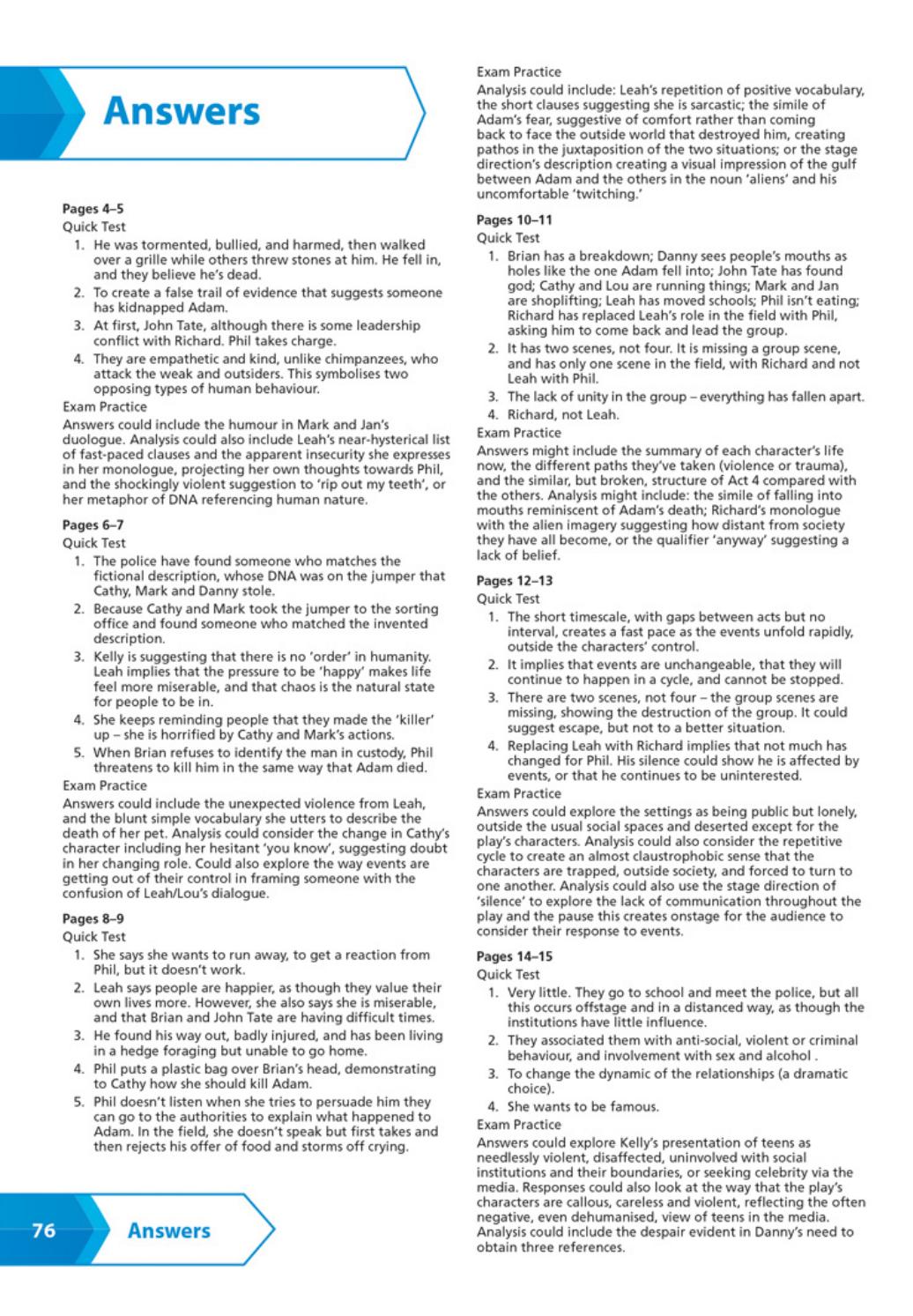 DNA AQA GCSE 9-1 English Literature Text Guide by Collins - Issuu