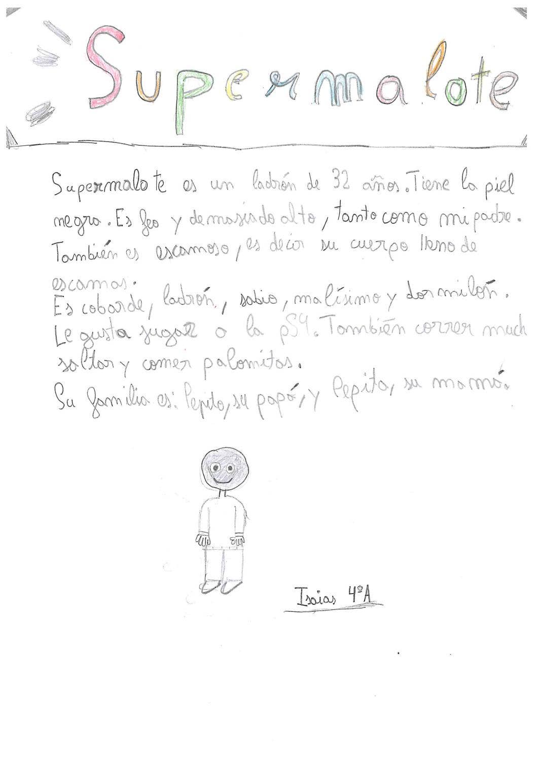 Descripción de personajes inventados by CEIP TIERRA DE PINARES - Issuu