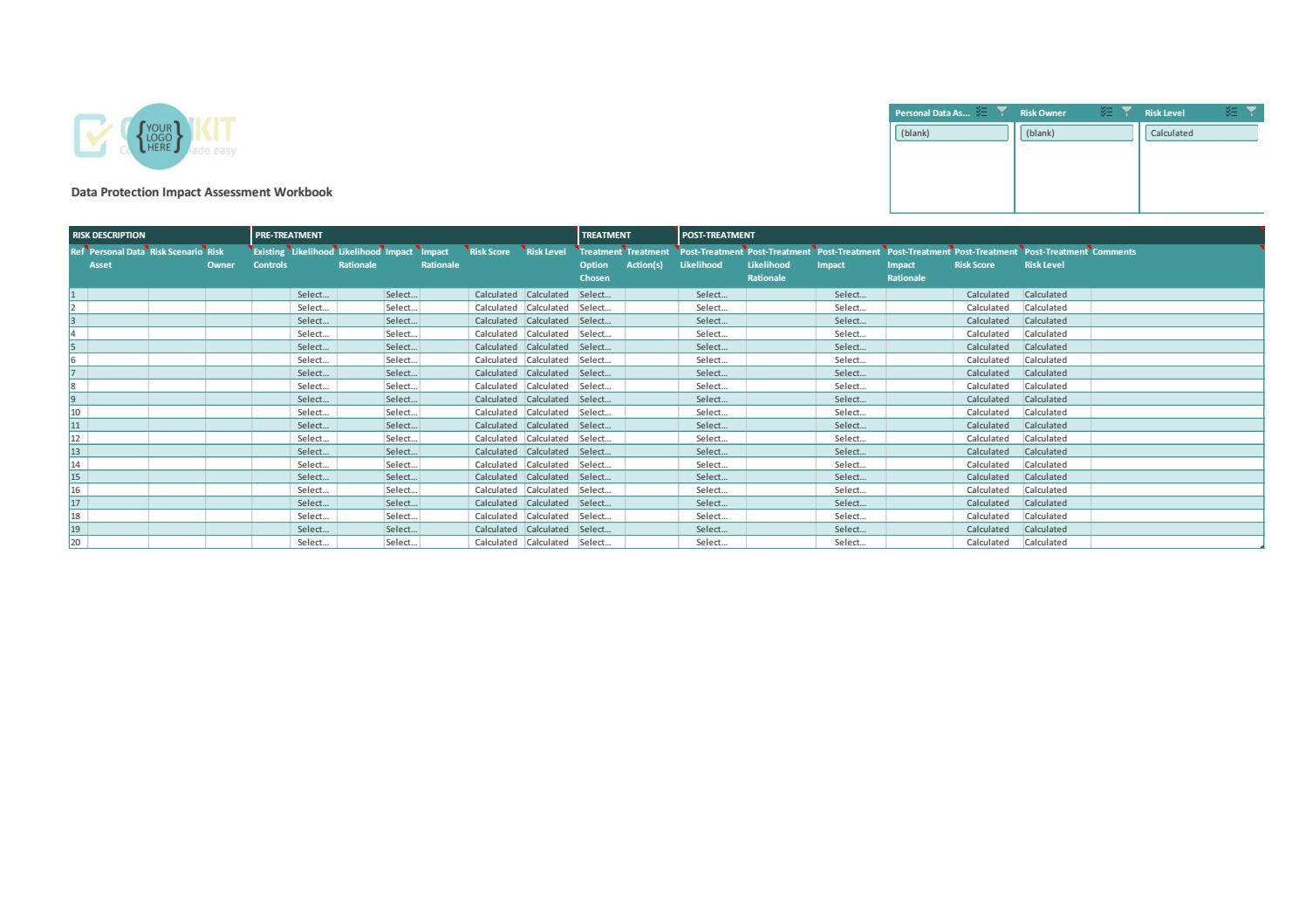 GDPR-FORM-07-1 Data Protection Impact Assessment Tool by CertiKit ...