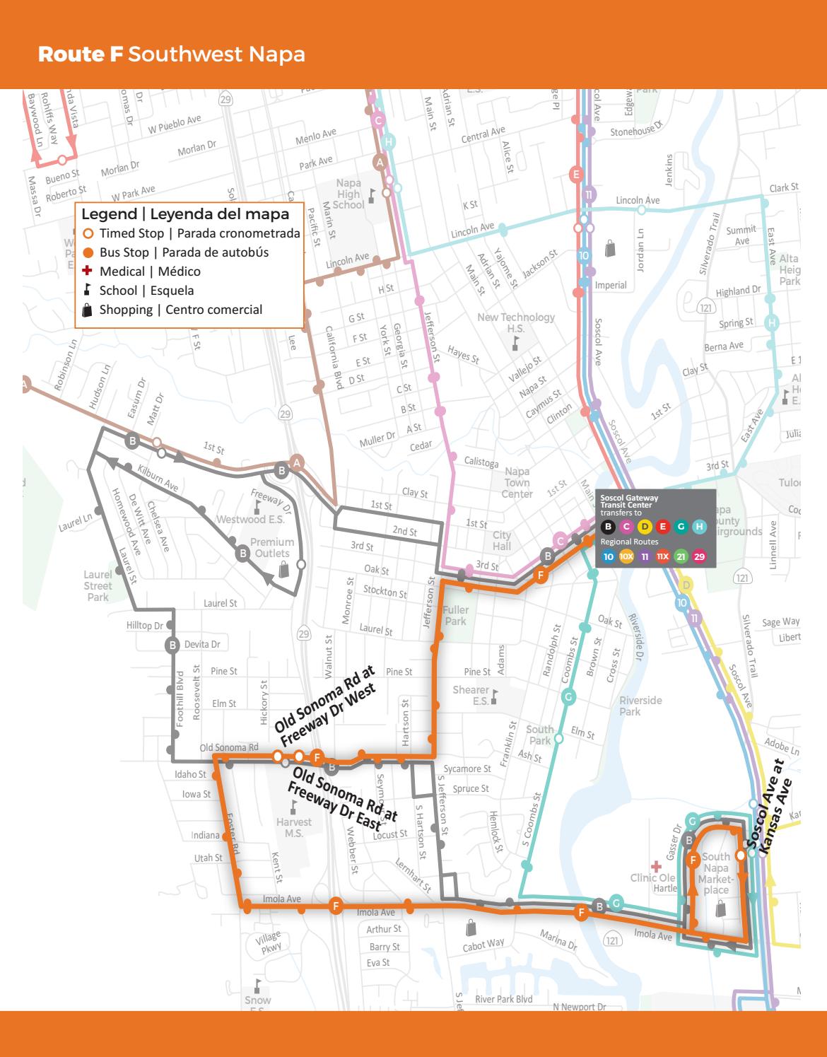 Route F - Map and Schedule by NVTA19 - Issuu