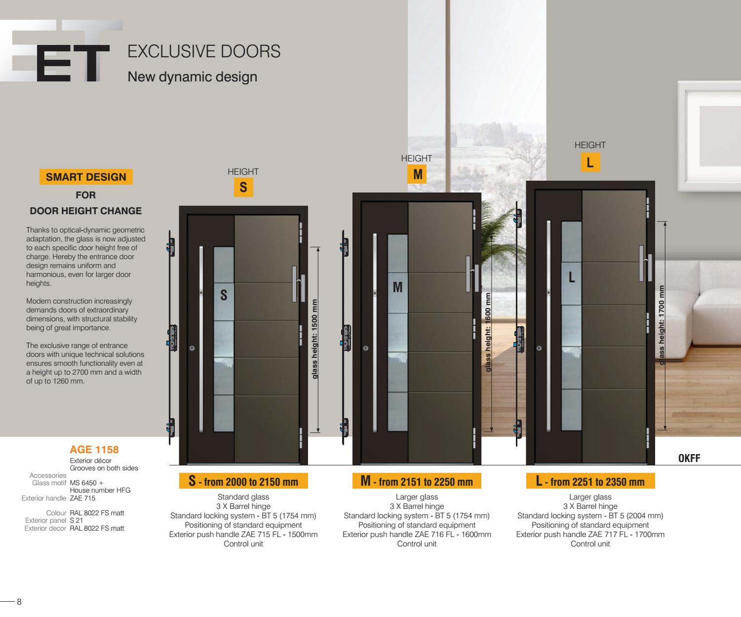 INOTHERM special edition EXCLUSIV (EN) by INOTHERM aluminium doors - Issuu