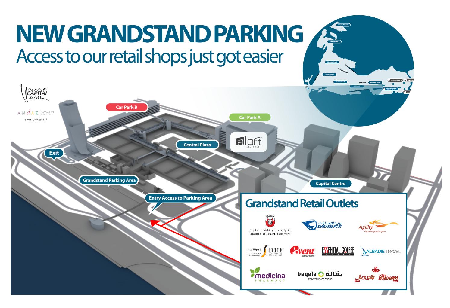 Grandstand Parking by ADNEC Group - Issuu