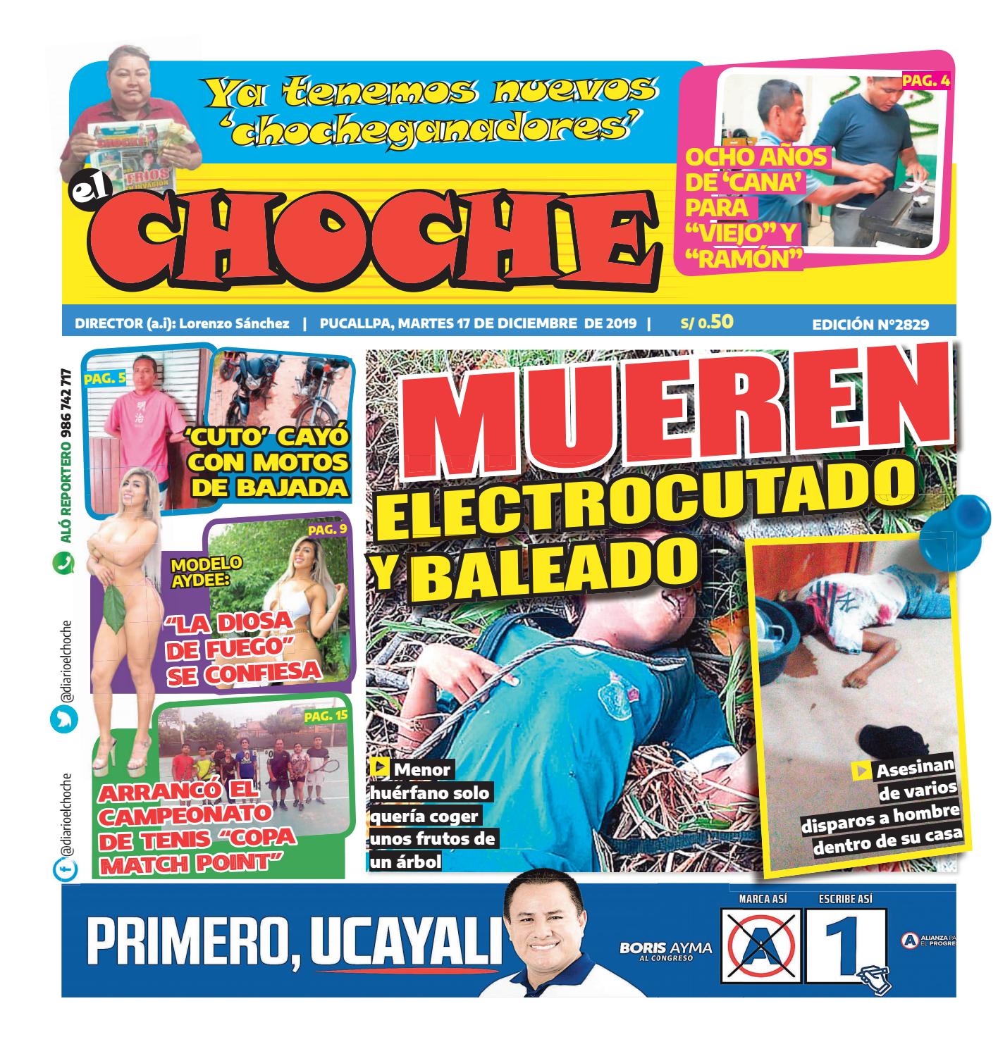 El Choche, Pucallpa 17 de Diciembre del 2019 by Diario Ímpetu - Issuu